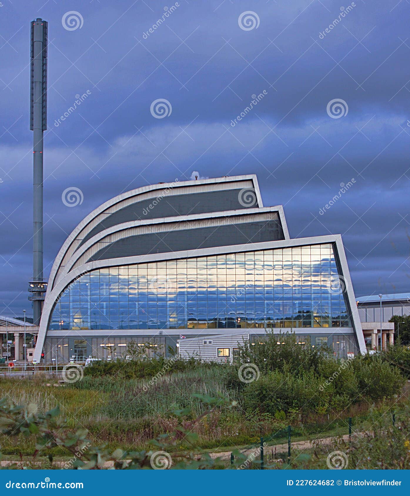 Severnside Energy Recovery Centre, UK 17-08-2021 Editorial Photography ...