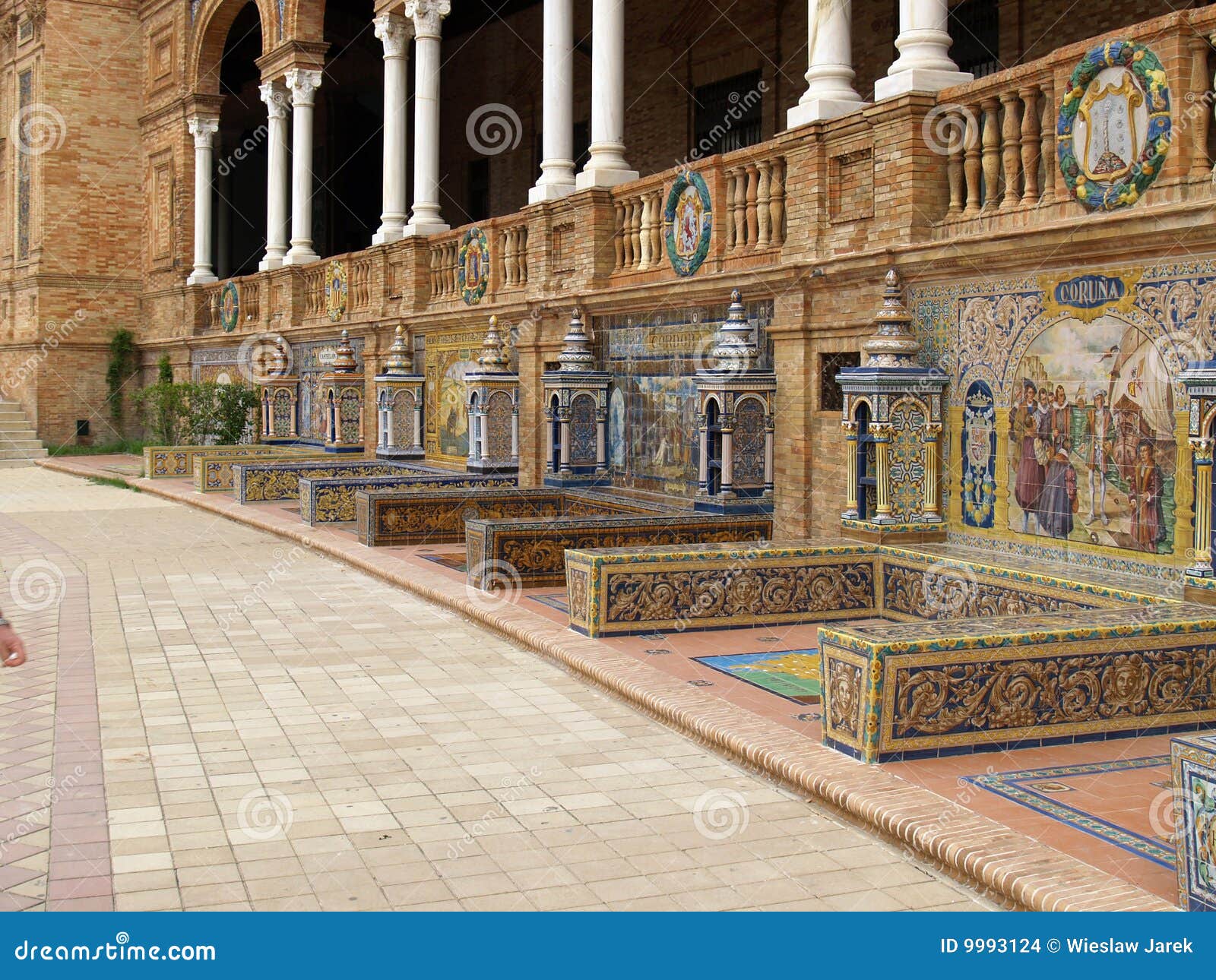 Sevilla - azulejos stock photo. Image of traditional, sevilla - 9993124