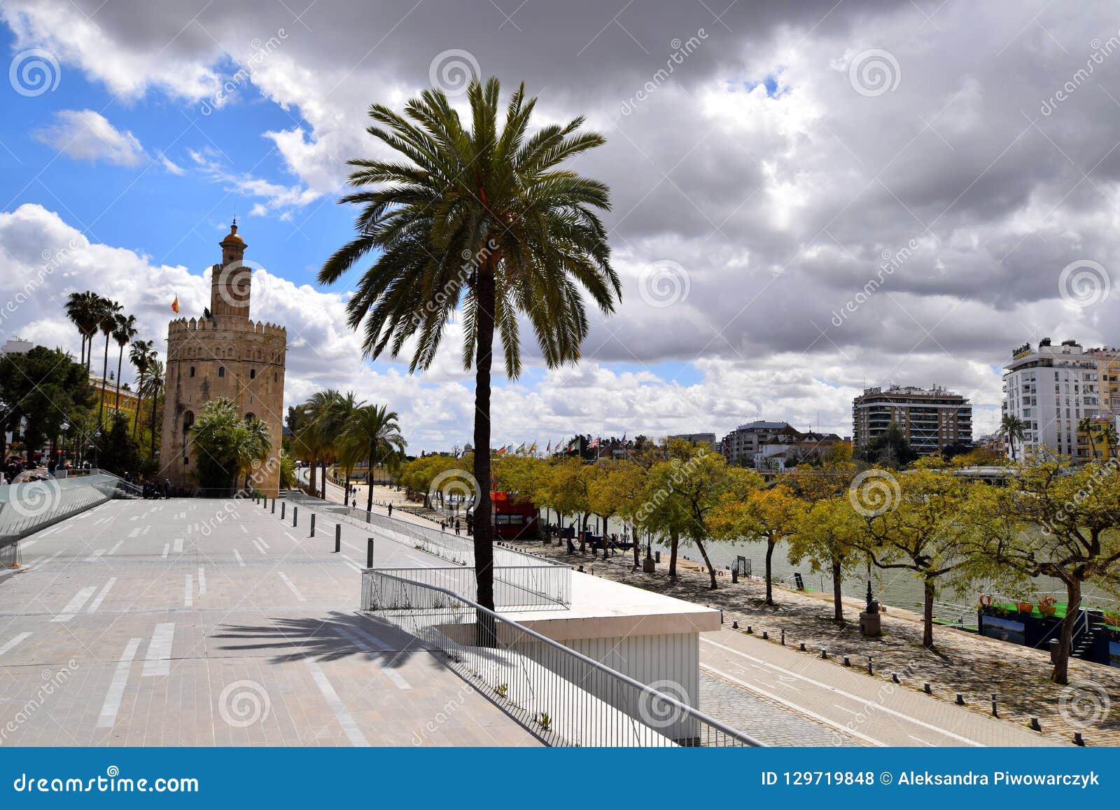 Sevilla stock photo. Image of river, torro, andalusia - 129719848
