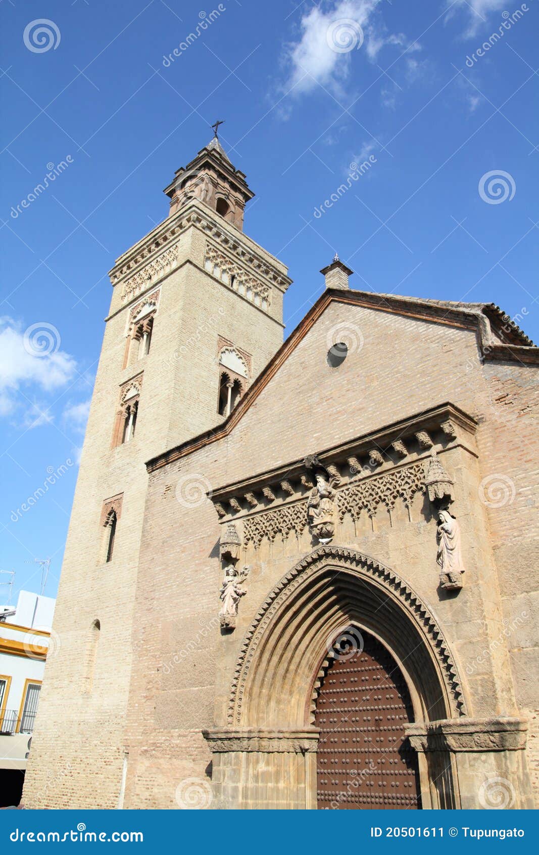 Seville stock image. Image of europe, vintage, church - 20501611