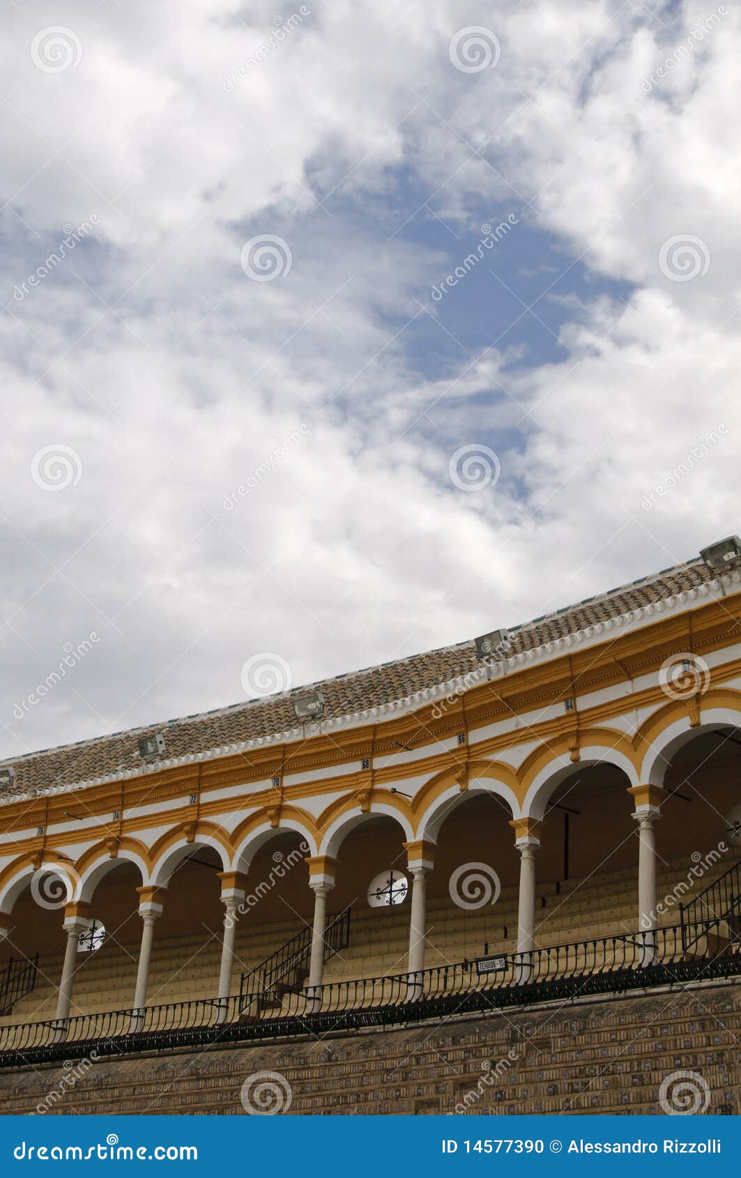 Seville bullring stock photo. Image of andalucia, folklore - 14577390