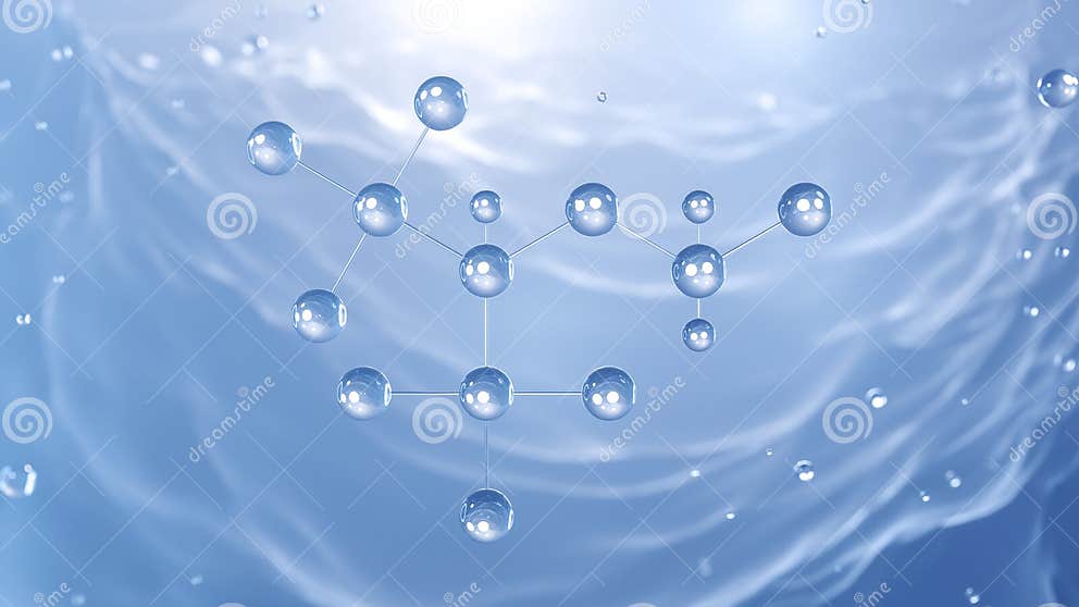 Sevoflurane Molecular Structure, 3d Model Molecule, Anesthetic ...
