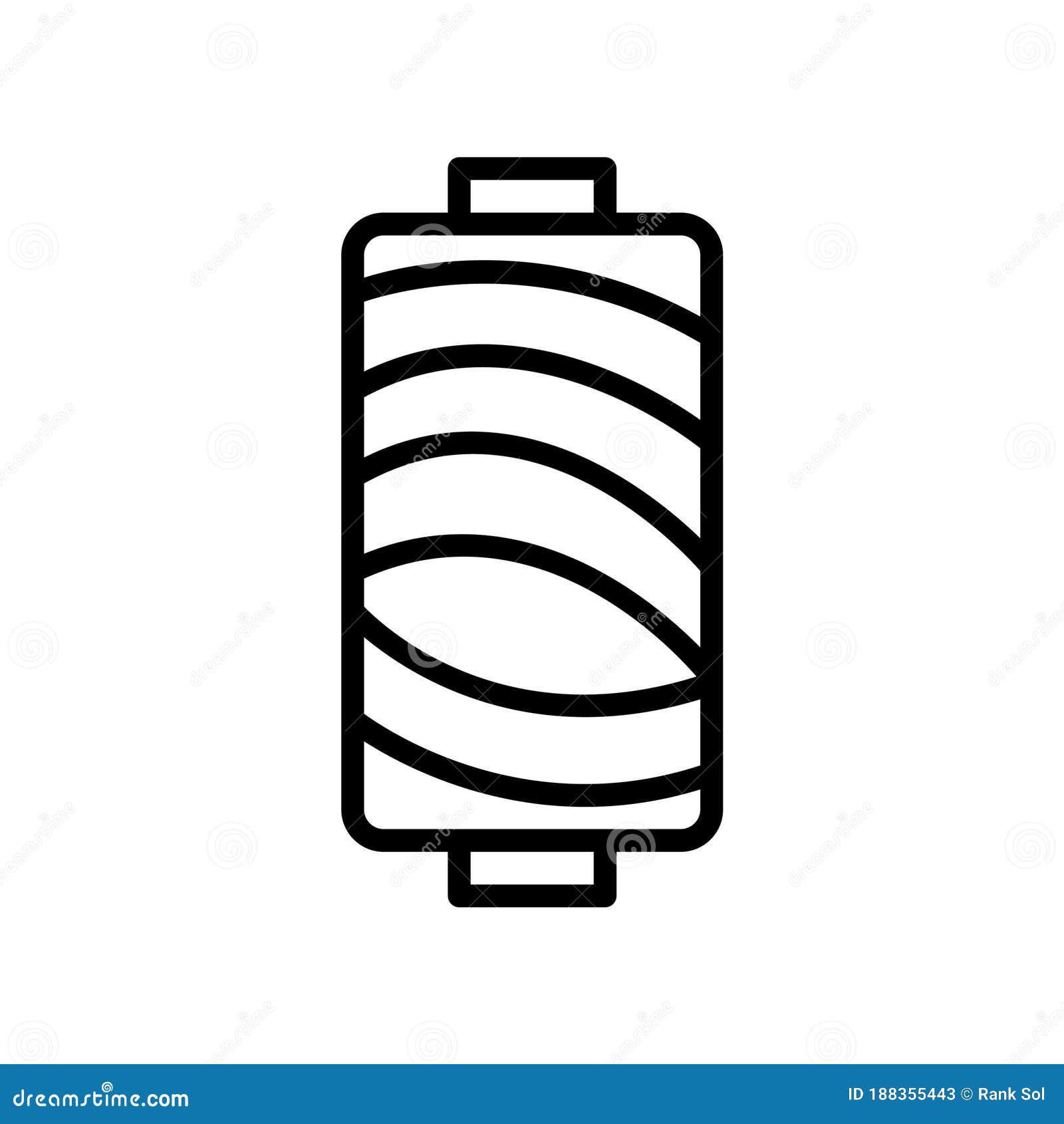 Sew Line Style Vector Icon Which Can Easily Modify or Edit Stock Vector ...