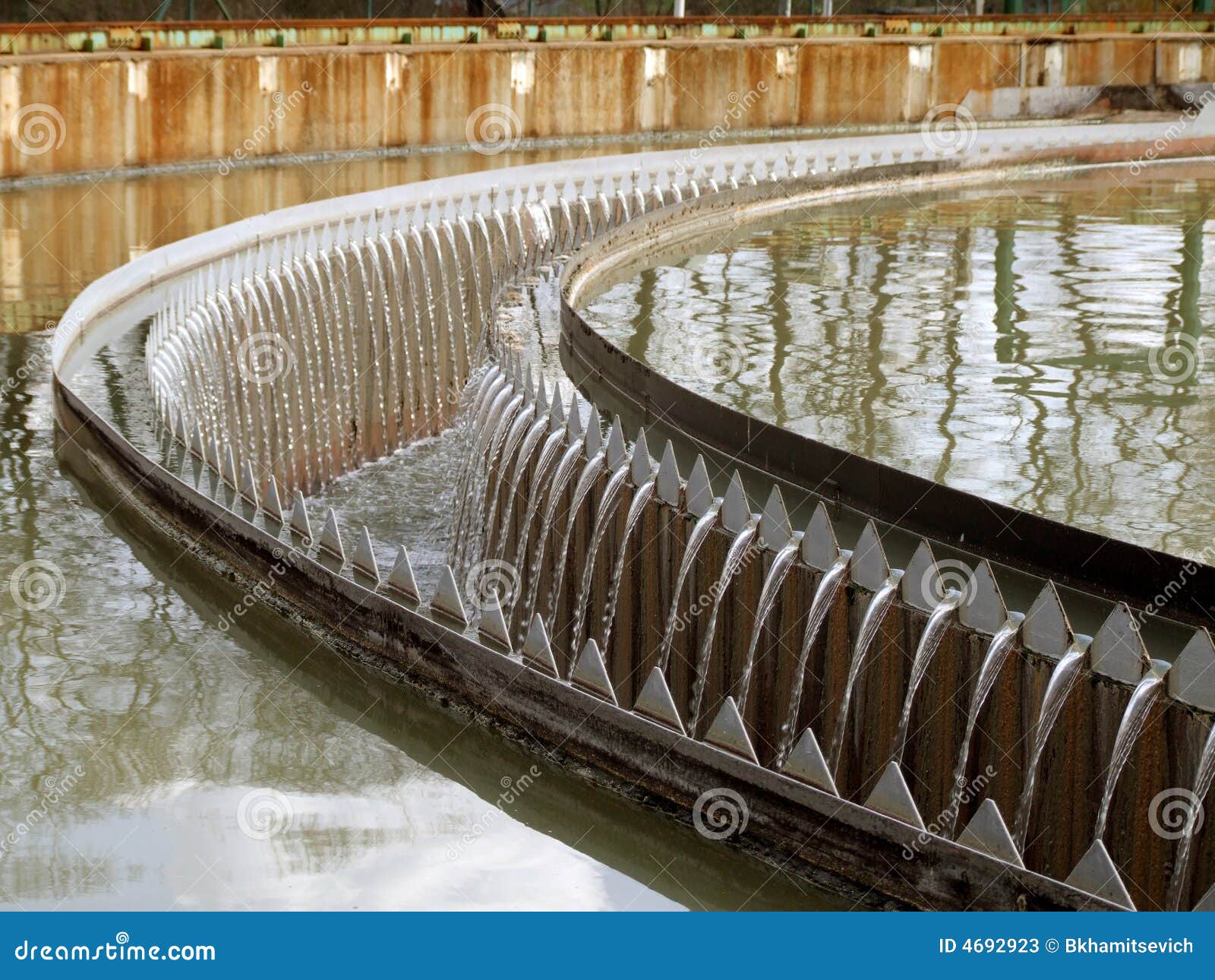 Sewage stock image. Image of industry, aerated, biology - 4692923