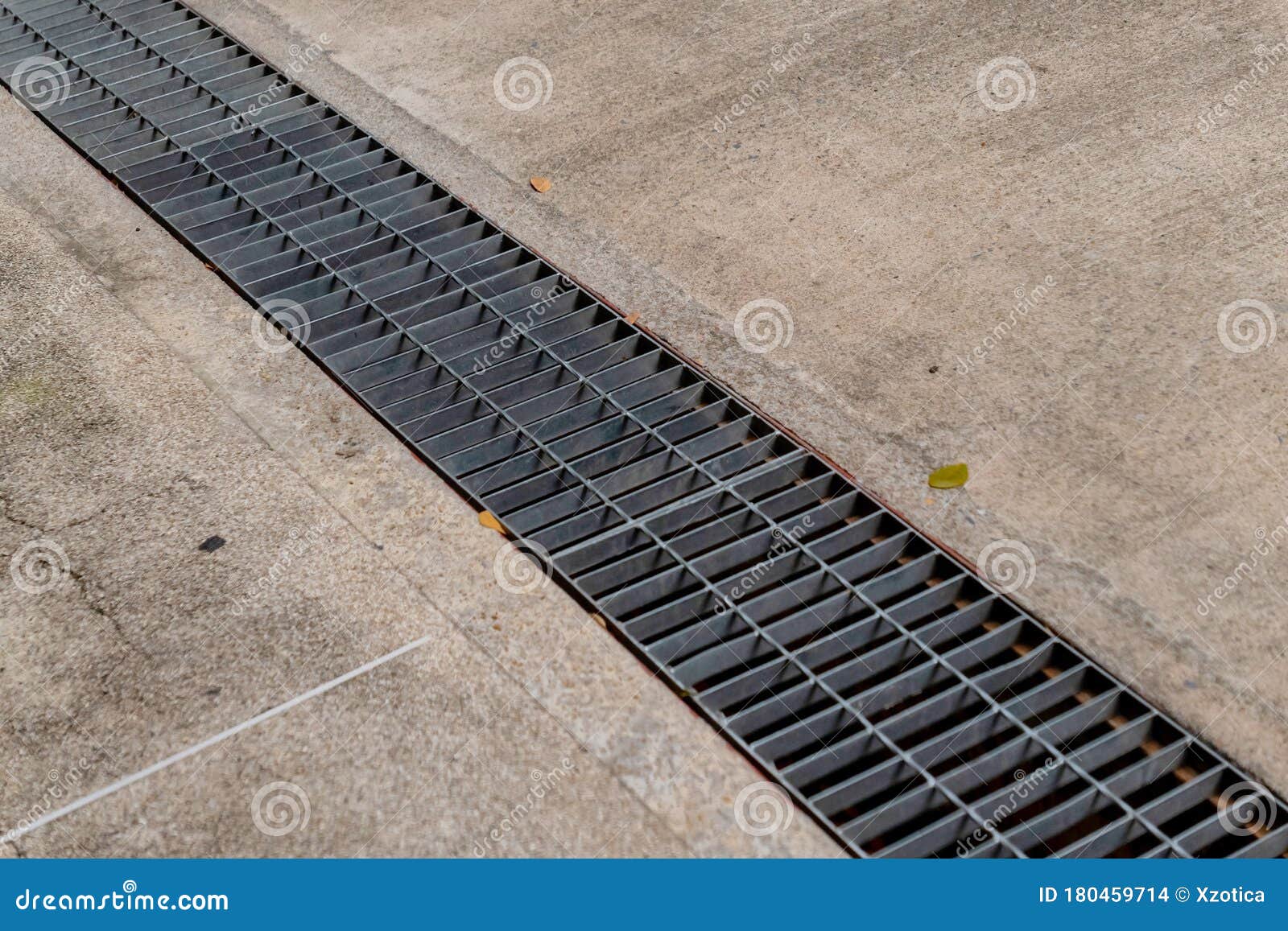 Big Old Sewage Drain Pipe Or Effluent Release Wastewater. Royalty-Free ...