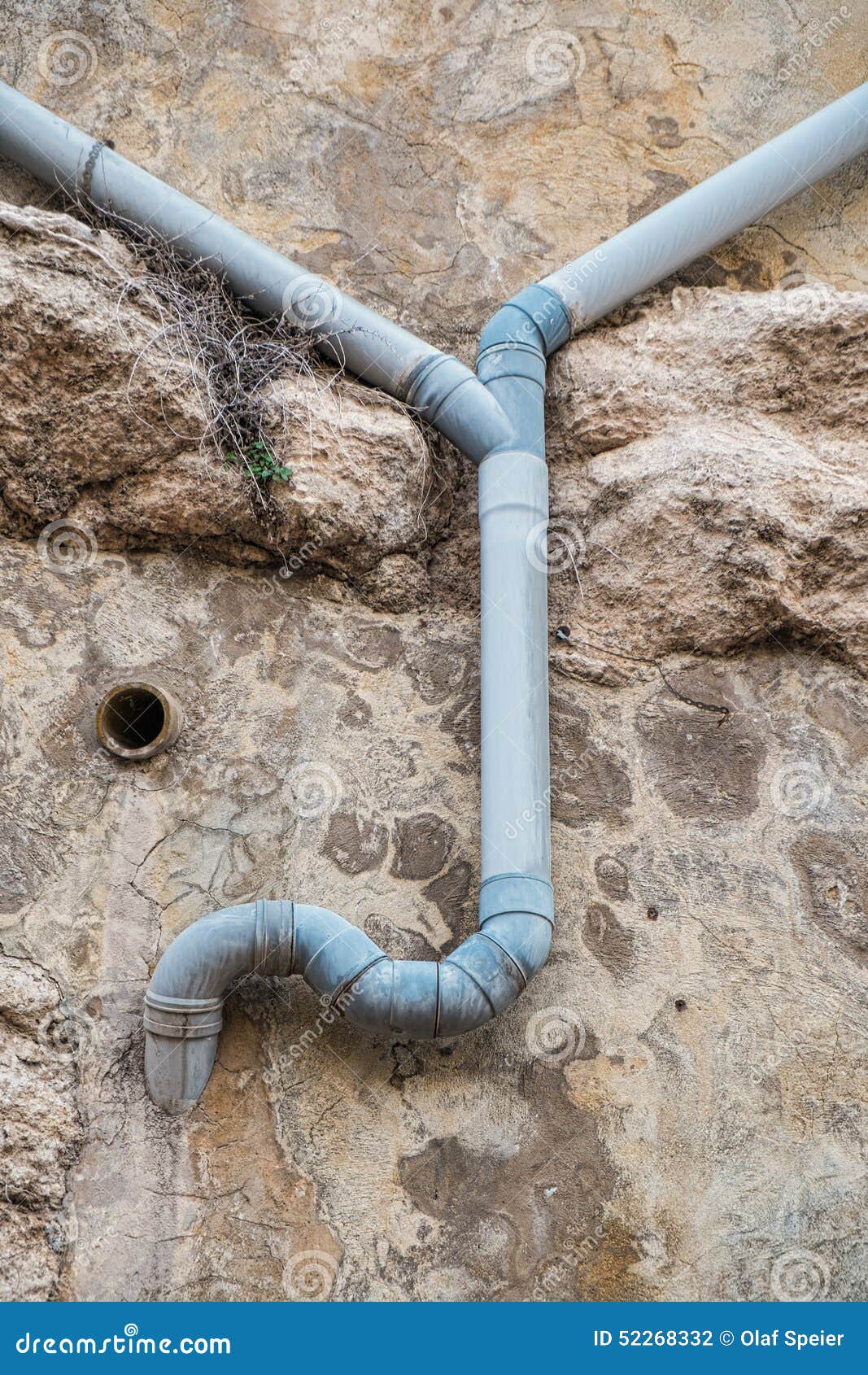 Sewage pipes stock photo. Image of pipe, vertical, fecal - 52268332