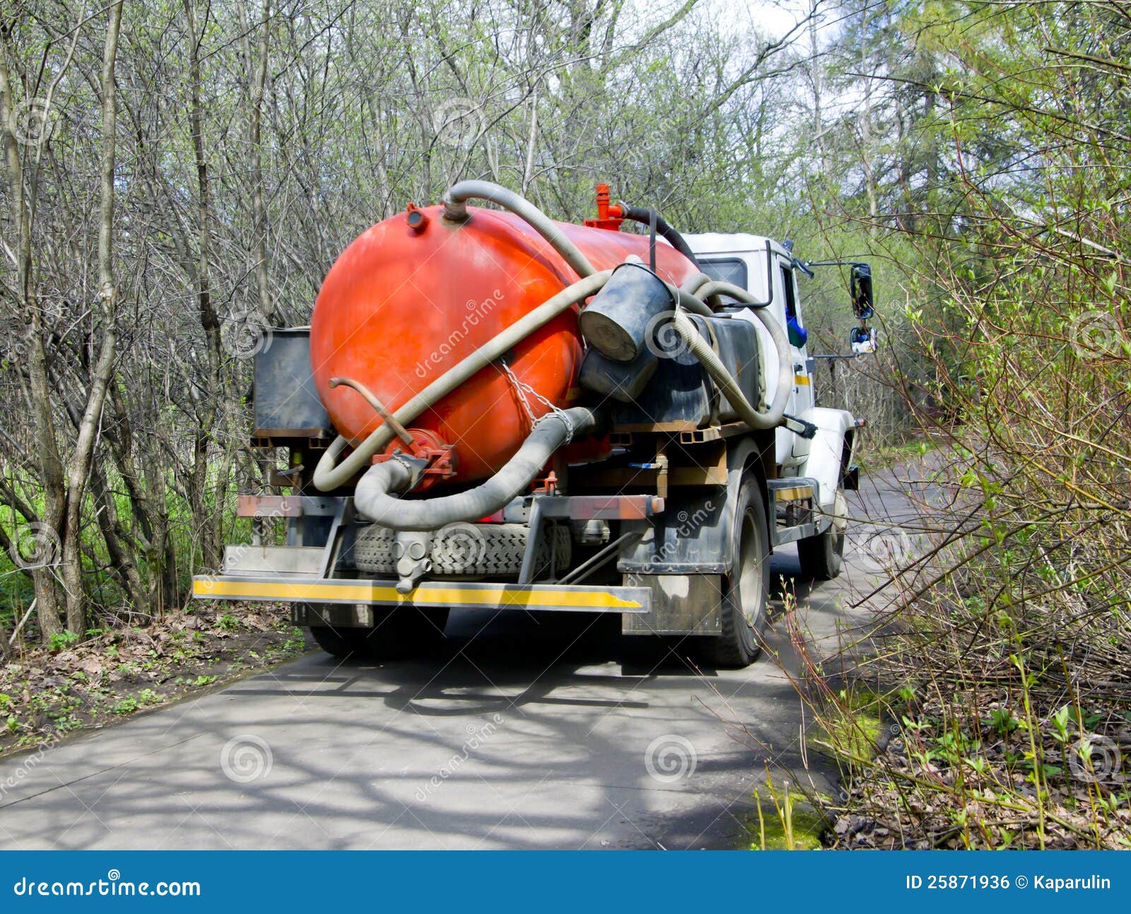 Sewage truck stock photo. Image of sewage, hygiene, filter - 25871936