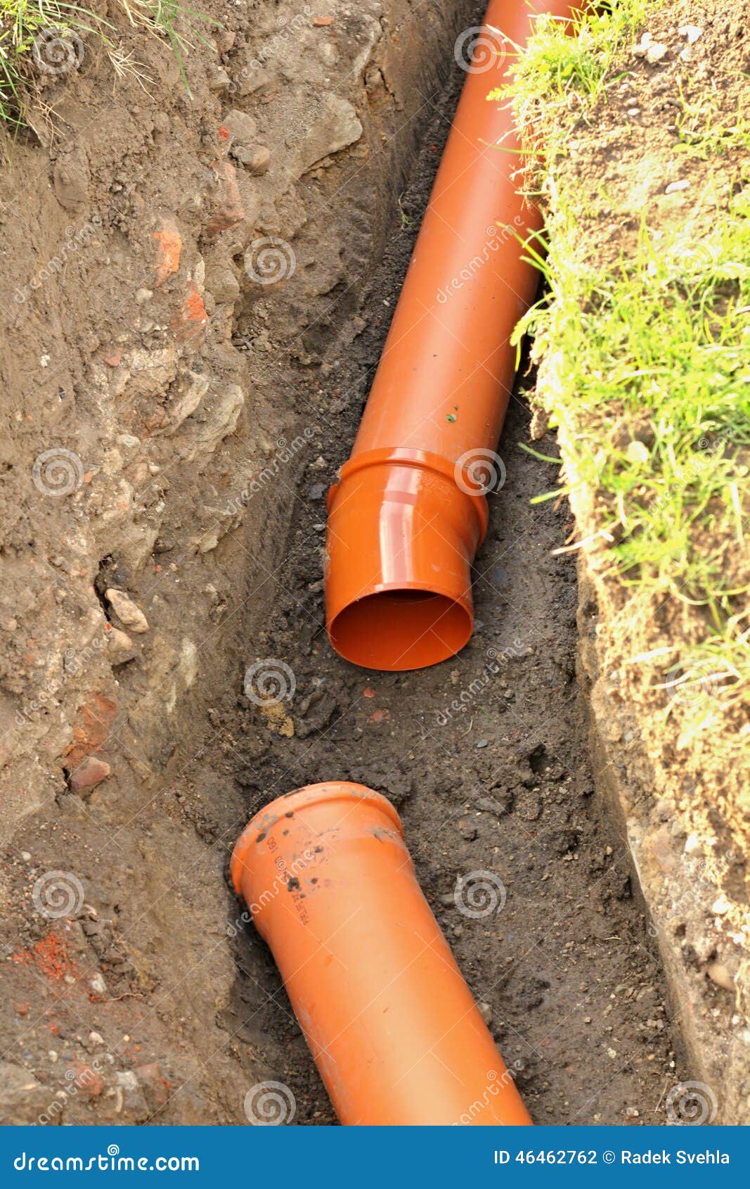 Sewer construction stock photo. Image of equipment, waterconstruction ...
