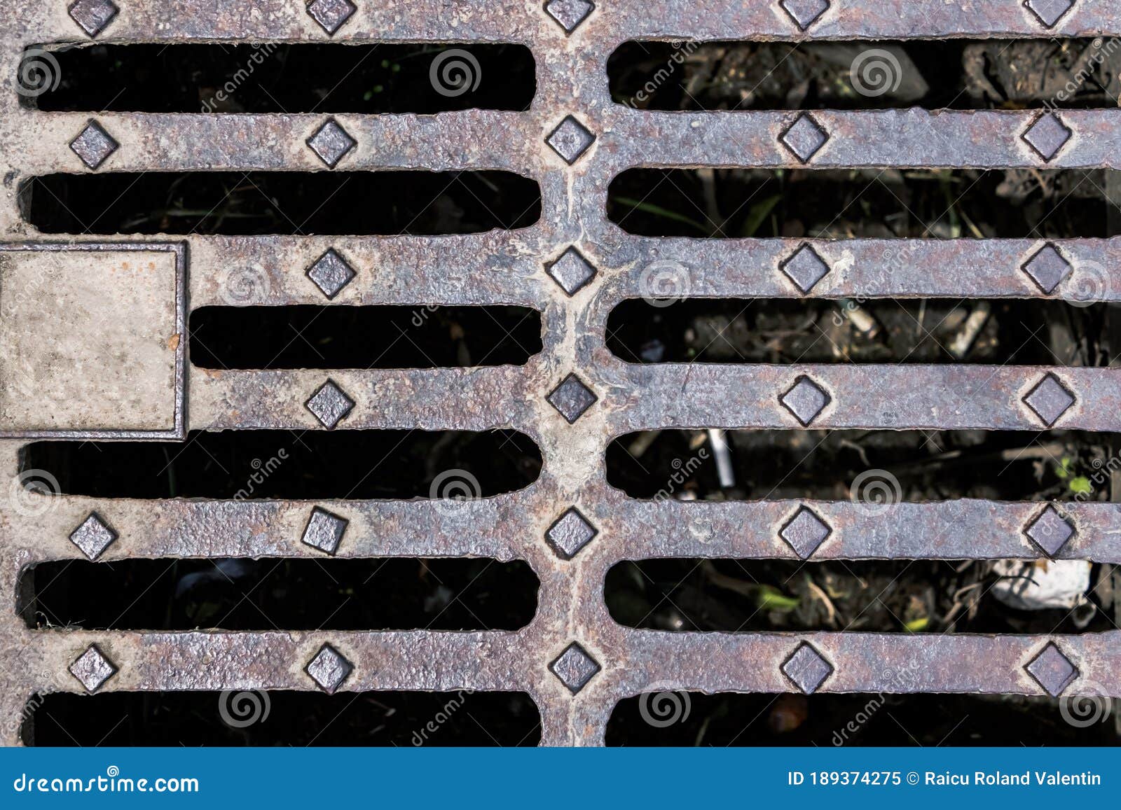 Sewer Metallic Cap with Pattern Stock Image - Image of line, retro ...