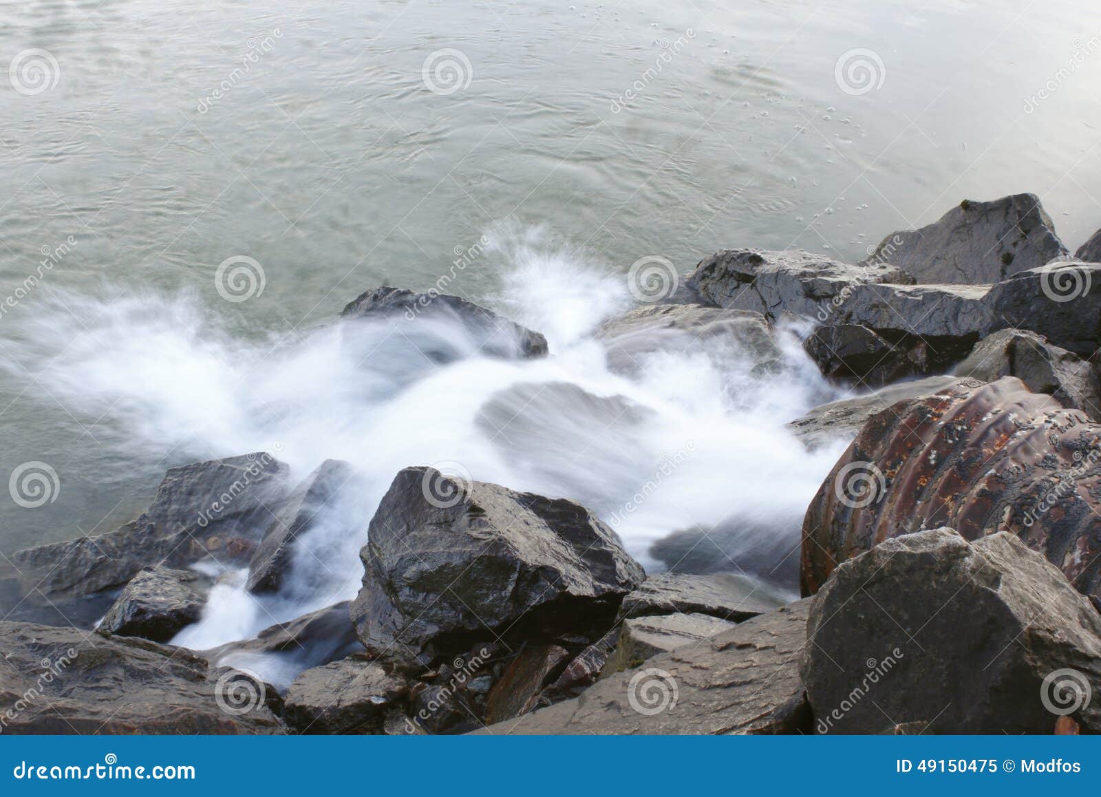 Sewer Discharge into River stock image. Image of washed - 49150475