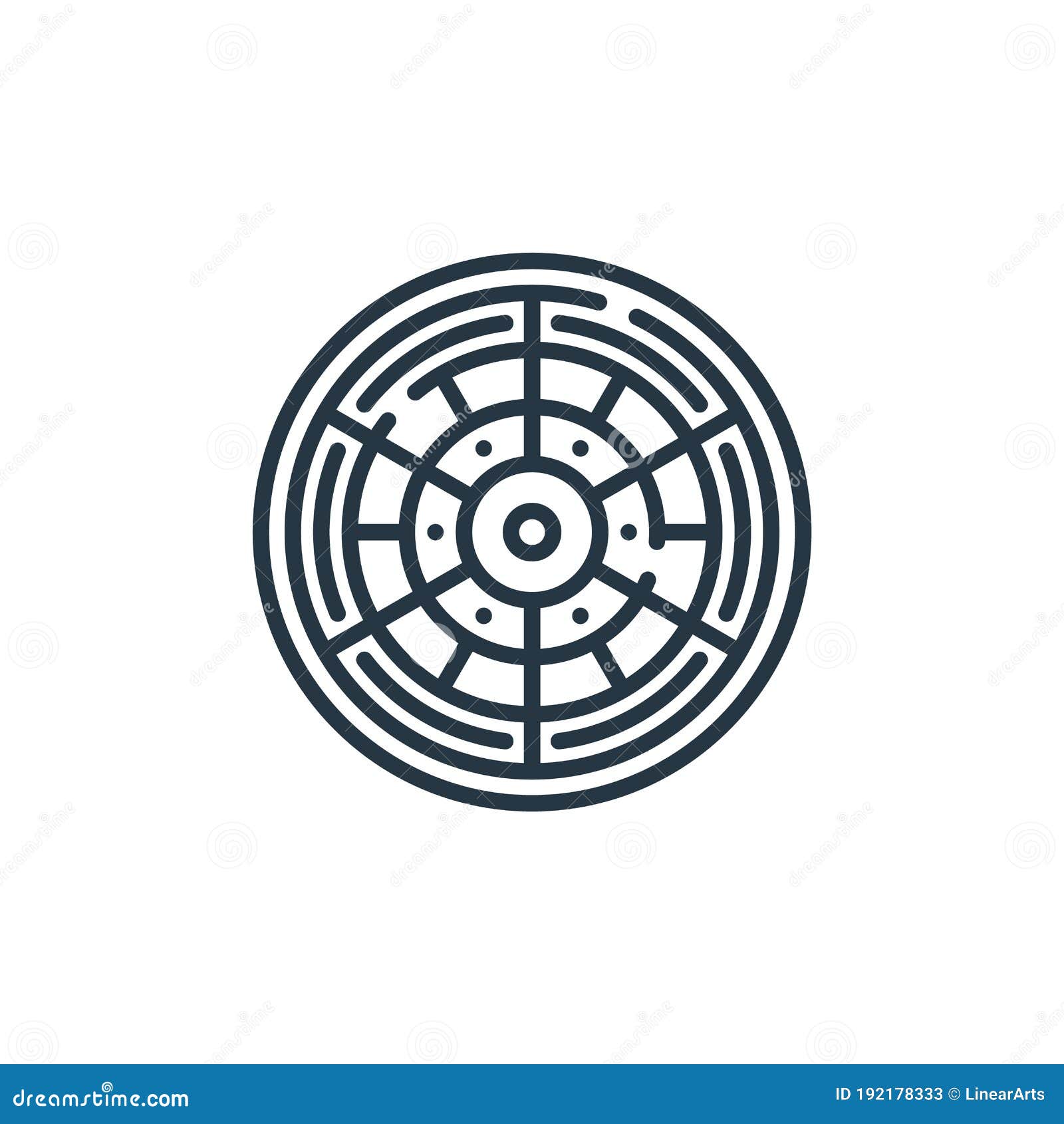 Sewer Icon Vector from Public Services Concept. Thin Line Illustration ...
