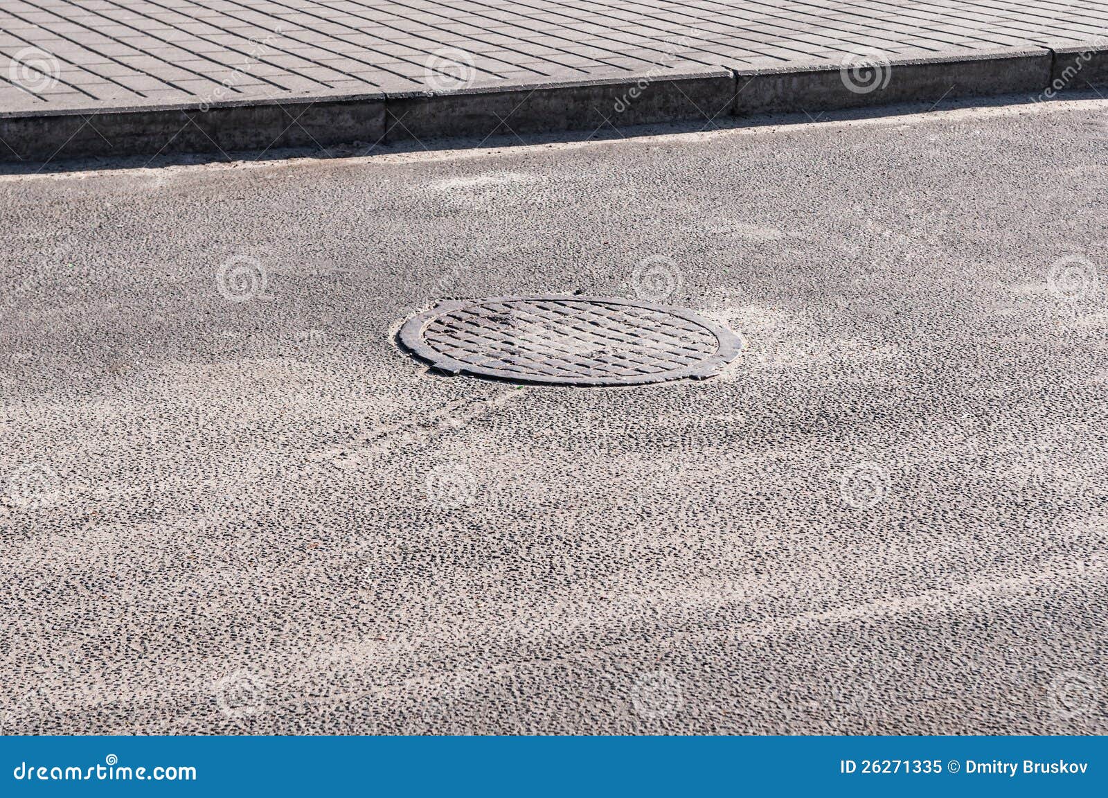 Sewer manhole stock image. Image of industrial, system - 26271335