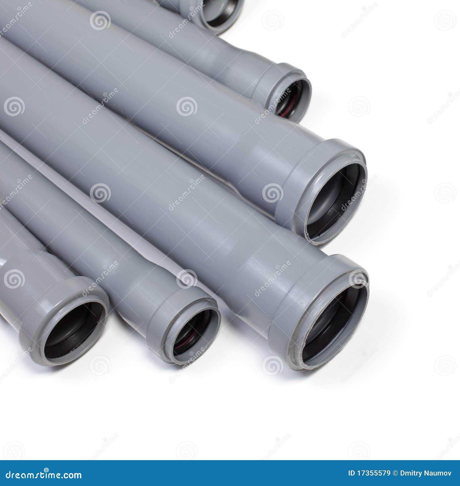 Sewer pipes stock image. Image of drain, fitting, tube - 17355579