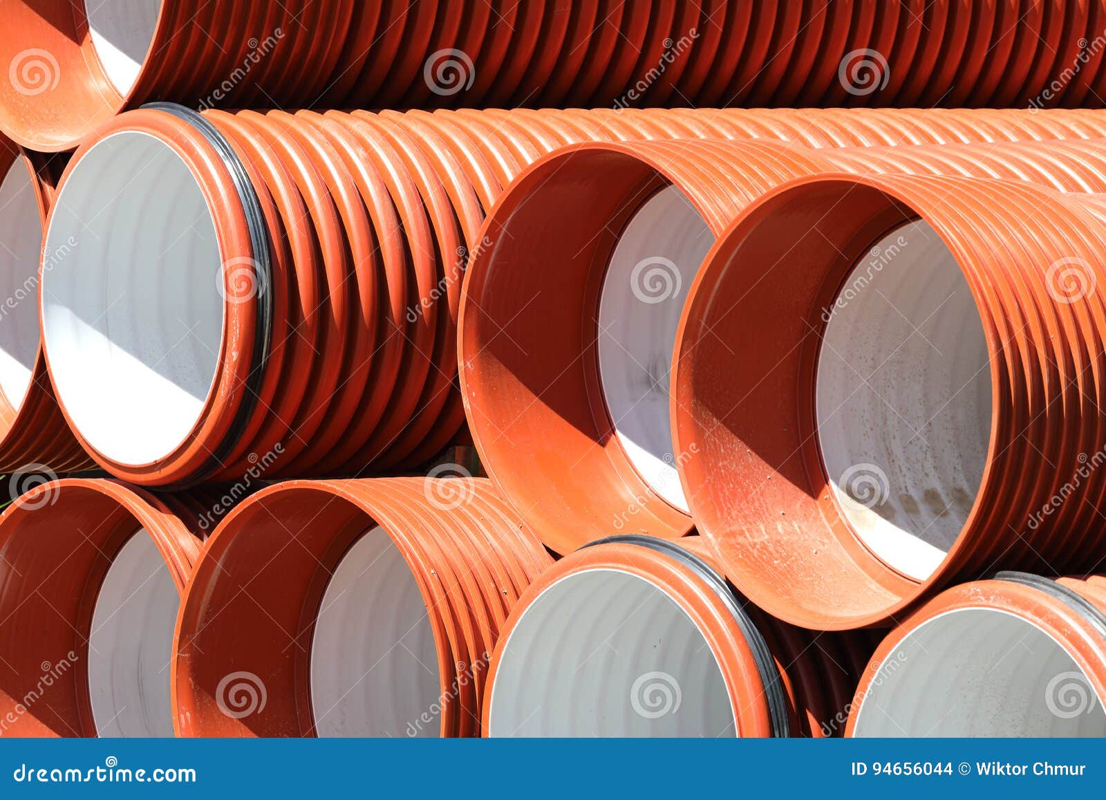 Sewer pipes stock photo. Image of tubular, repairs, pipelines - 94656044
