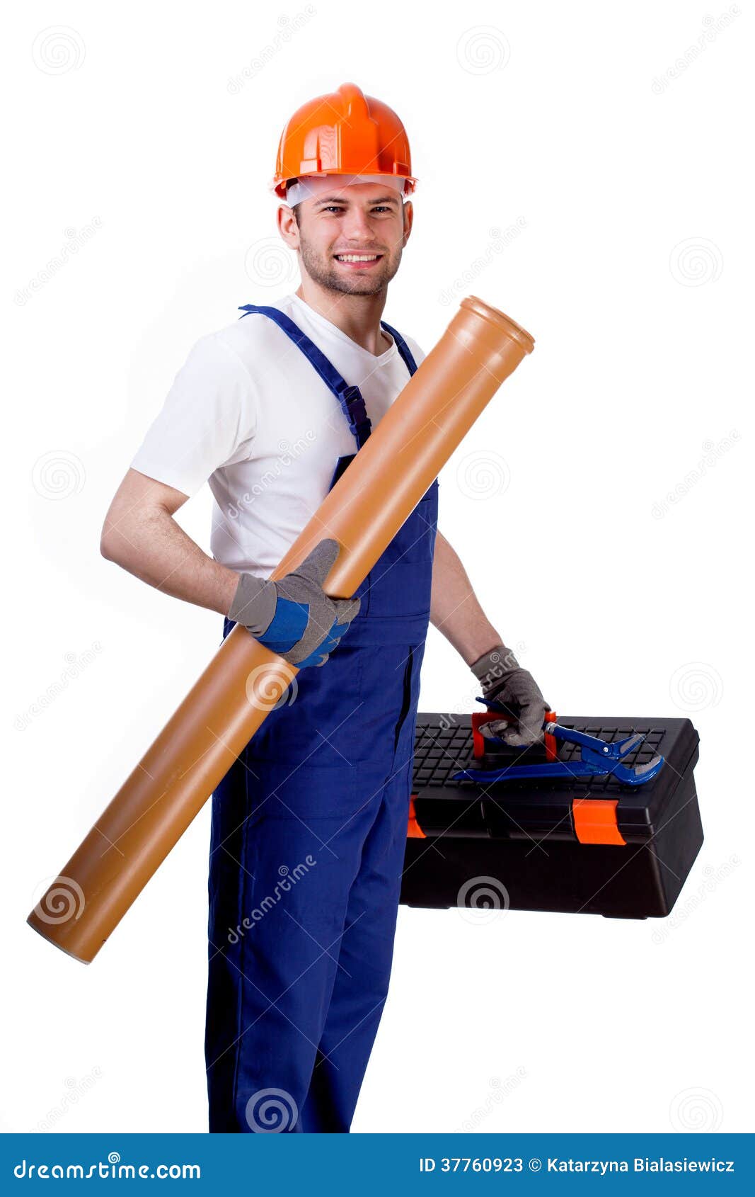 Sewer Worker with Equipment Stock Image - Image of workman, sewer: 37760923