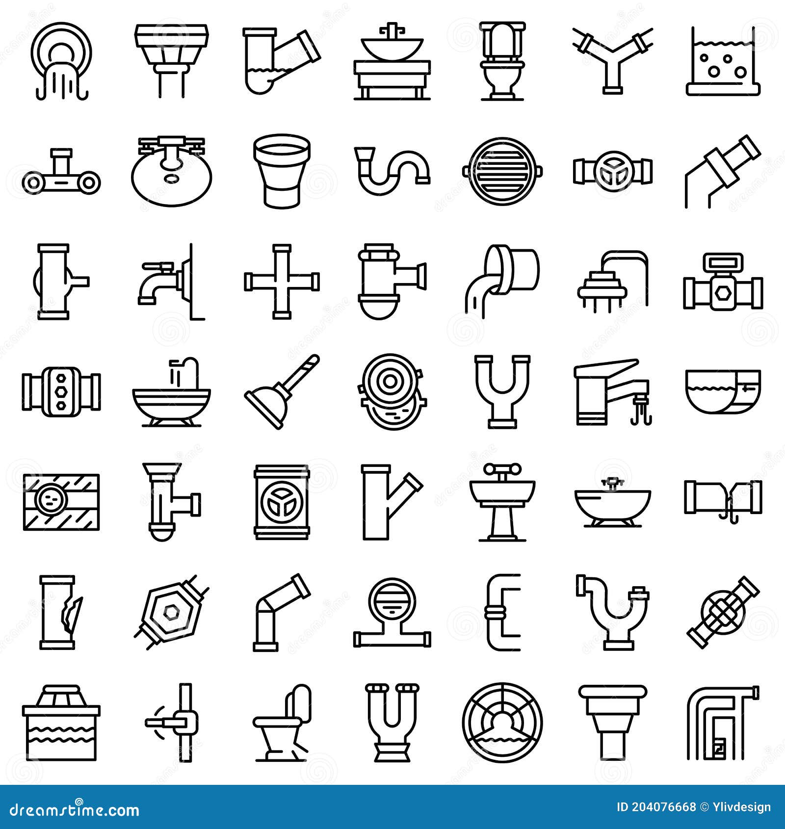 Sewerage Icons Set, Outline Style Stock Vector - Illustration of ... Sewerage Icons Set, Outline Style Stock Vector - Illustration of ...