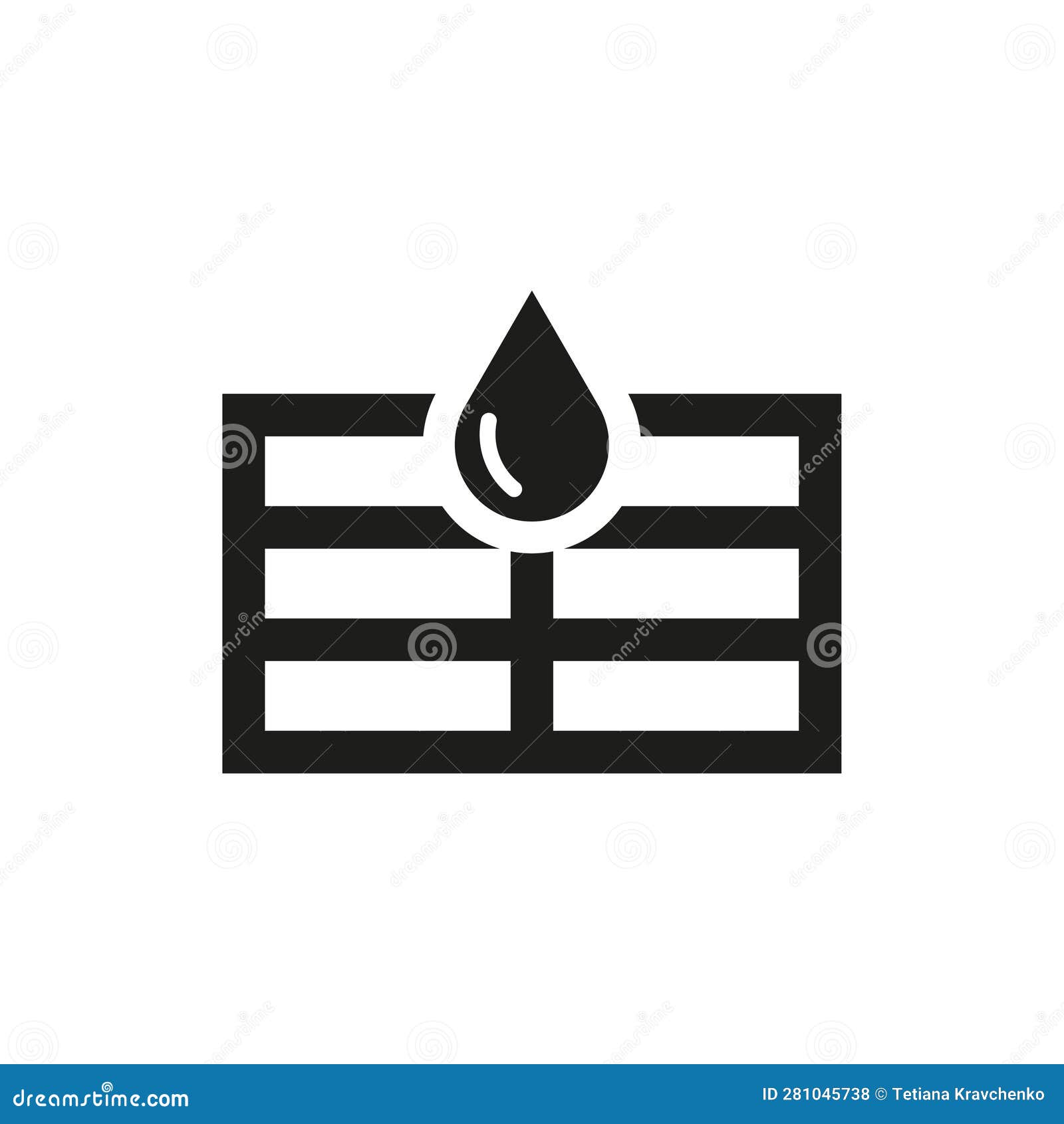 Sewerage System Icon. Vector Illustration. Stock Image Stock Vector ...