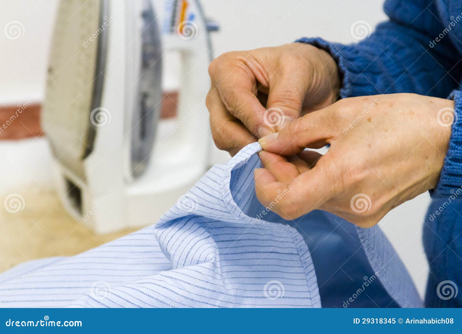 Sewing stock image. Image of hands, profession, mode - 29318345