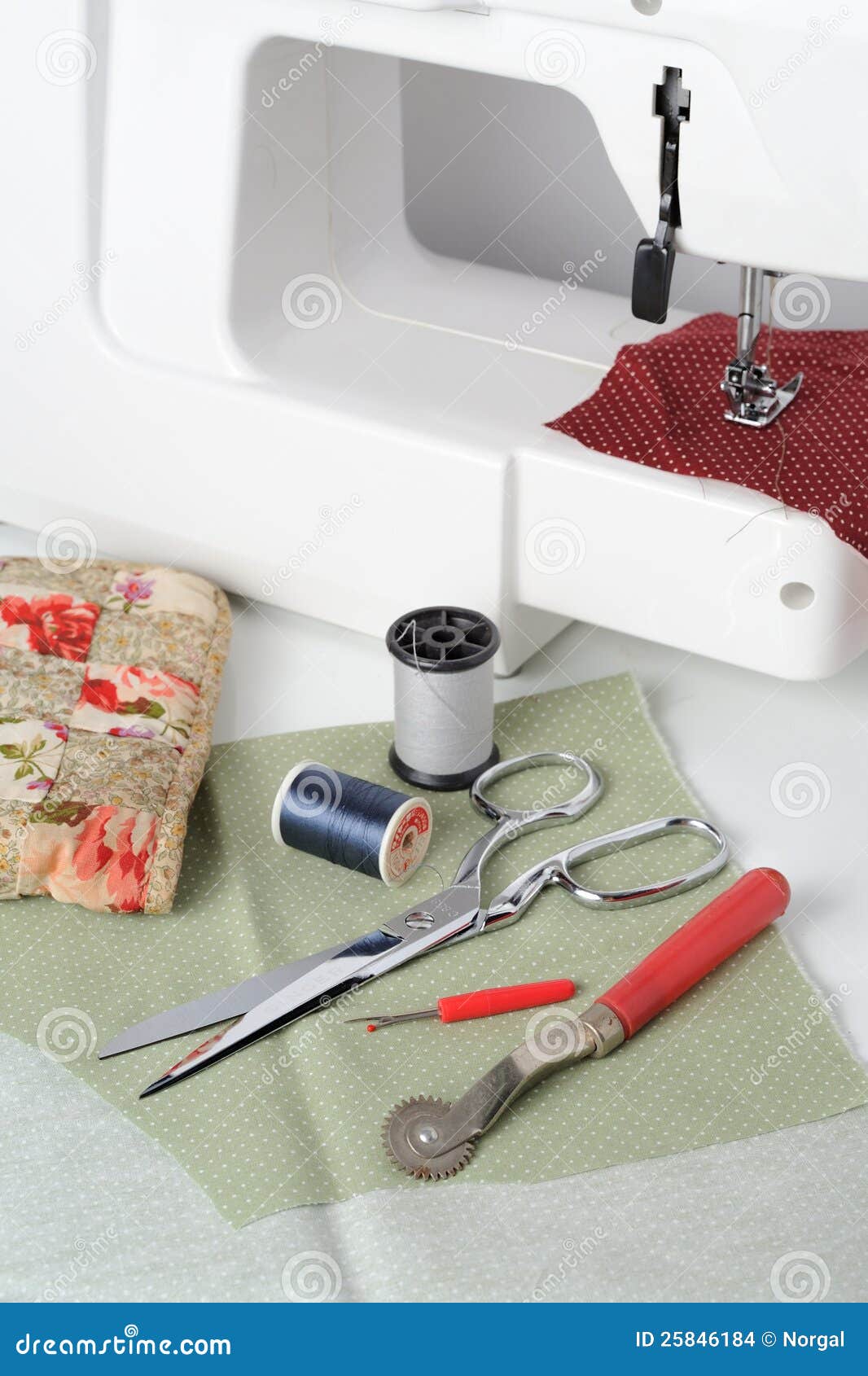Sewing accessories stock photo. Image of accessories - 25846184