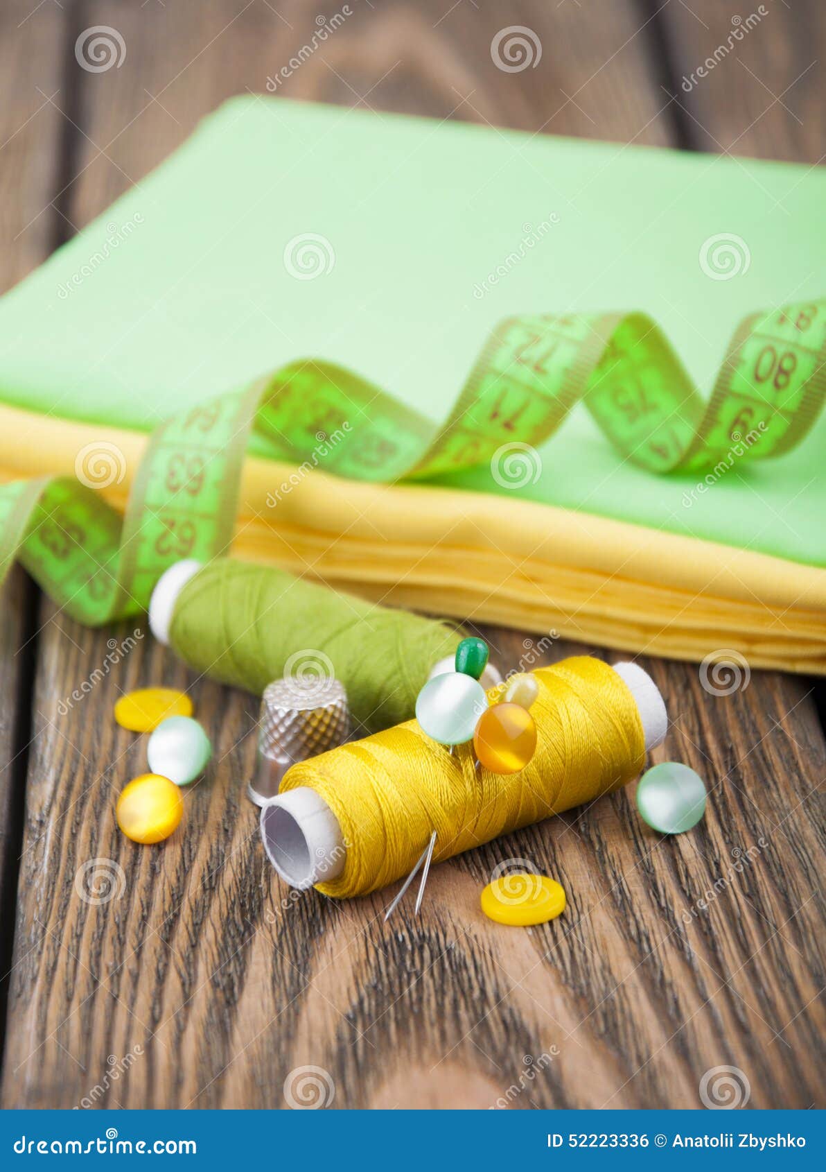 Sewing background stock photo. Image of needle, scissors - 52223336