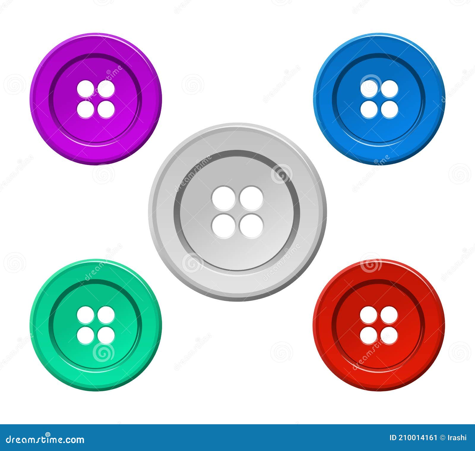 Sewing button icon stock vector. Illustration of design - 210014161