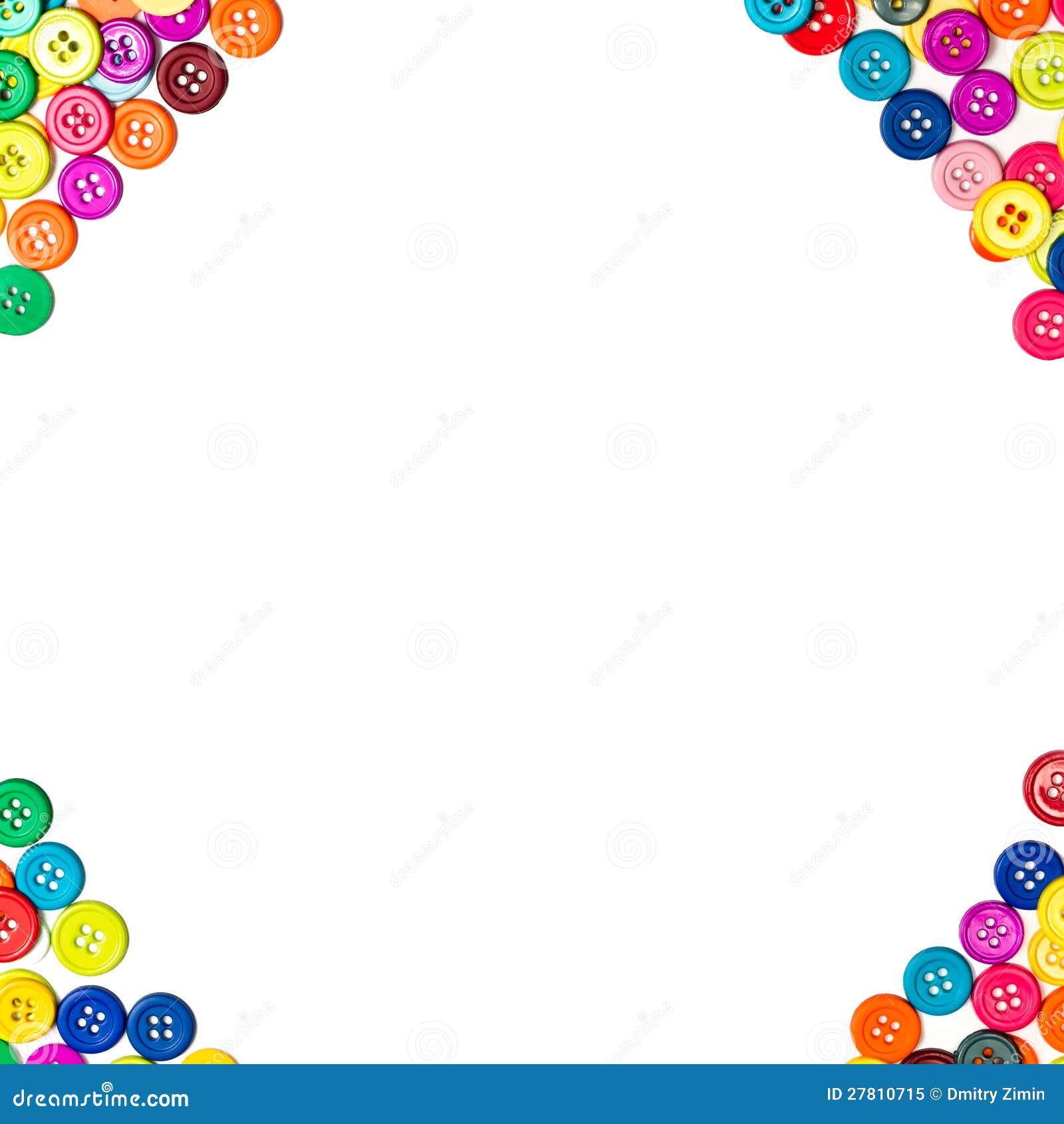 Sewing buttons frame stock image. Image of group, button - 27810715