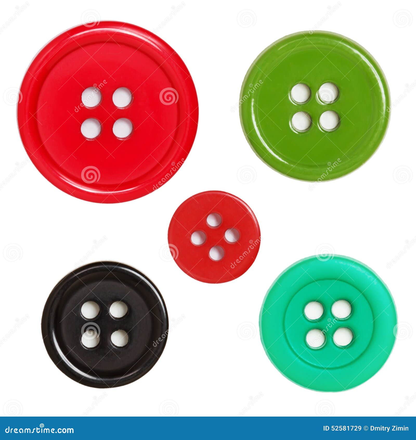 Sewing buttons stock image. Image of assorted, circle - 52581729