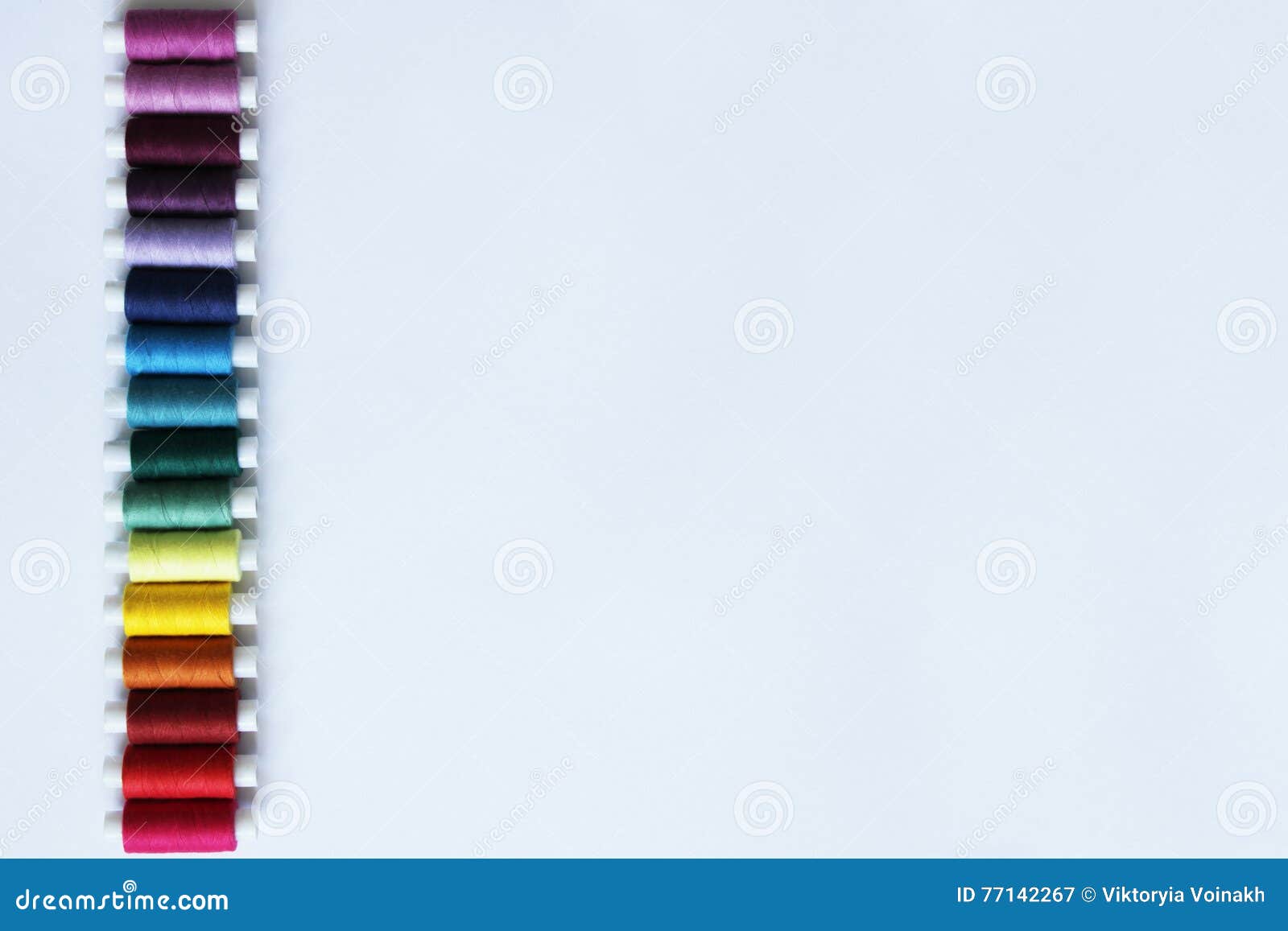 Sewing colored threads stock image. Image of needlework - 77142267