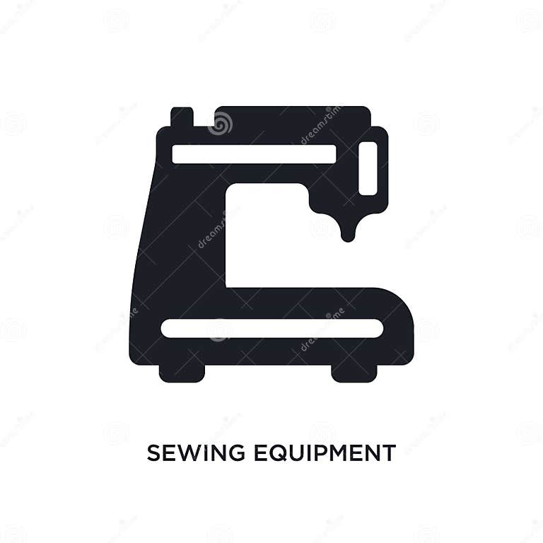 Sewing Equipment Isolated Icon Simple Element Illustration From Sew