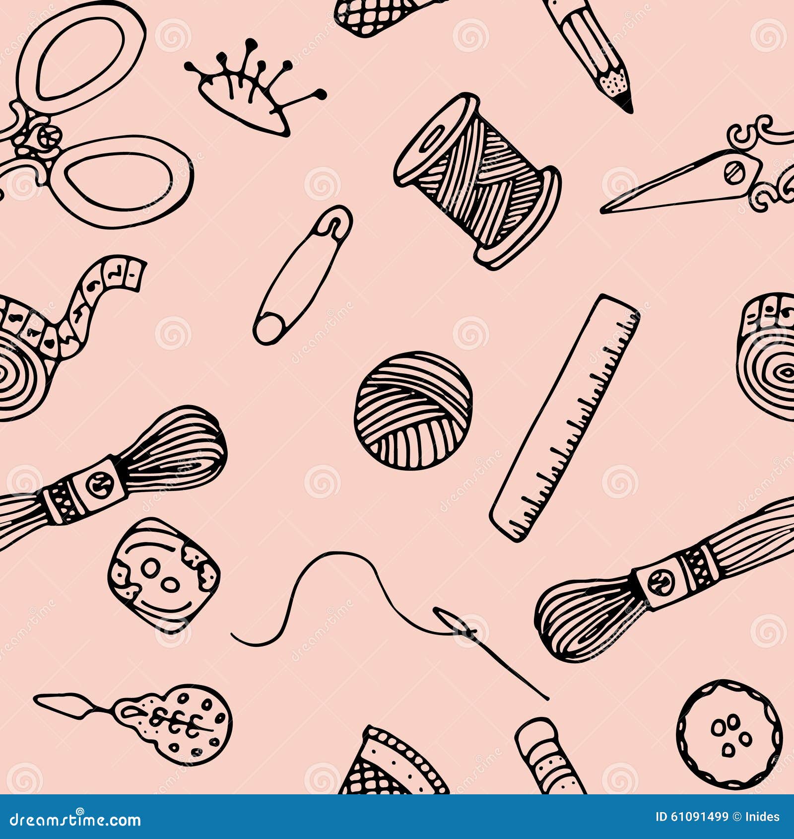 Crafts Background Cartoon Vector | CartoonDealer.com #79126865