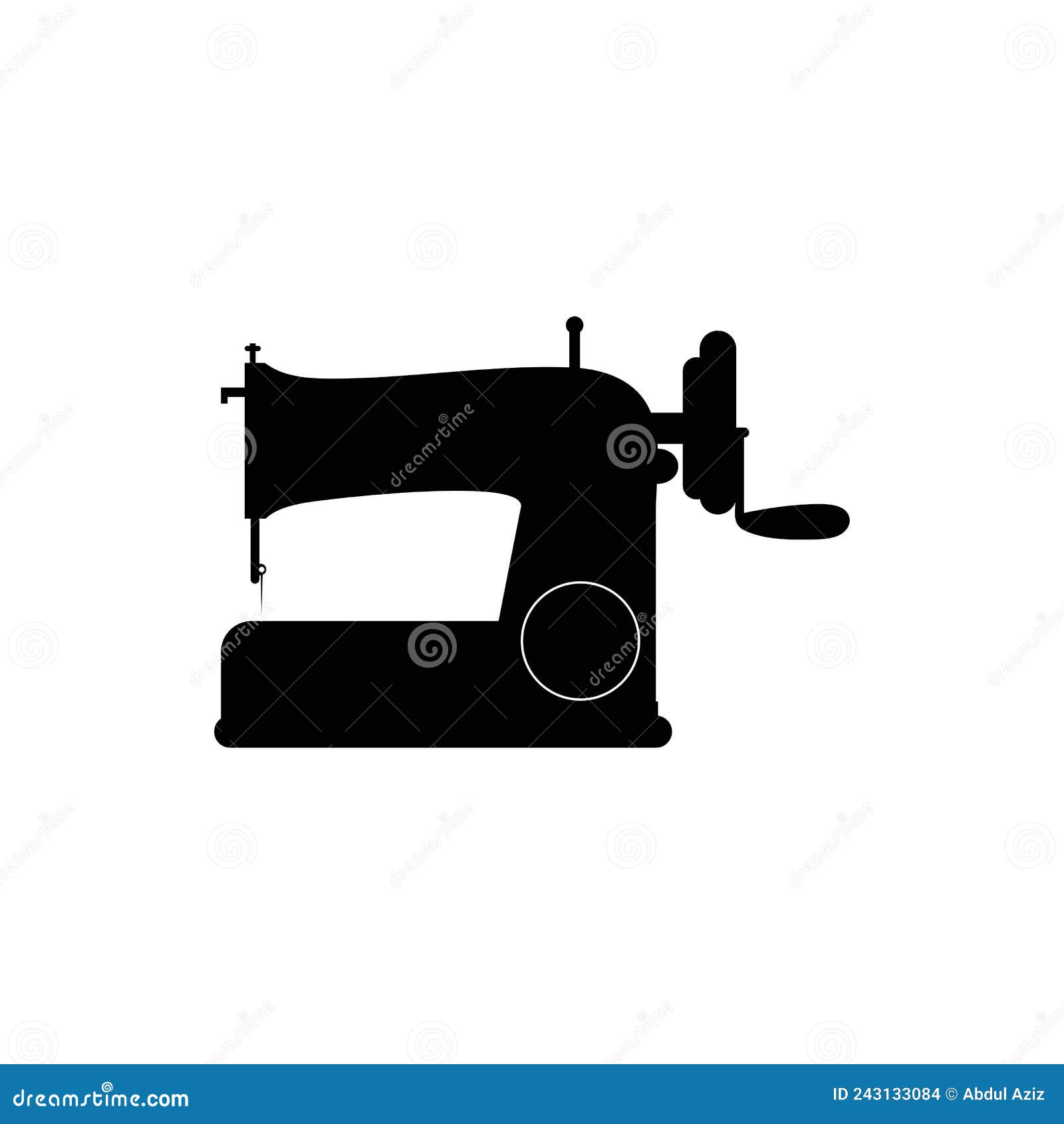 Sewing icon logo vector stock vector. Illustration of icon - 243133084