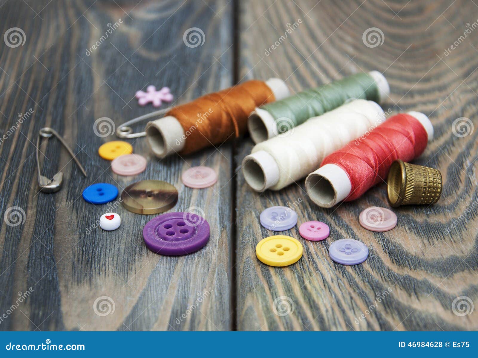 Sewing Items stock photo. Image of tailor, item, sewing - 46984628