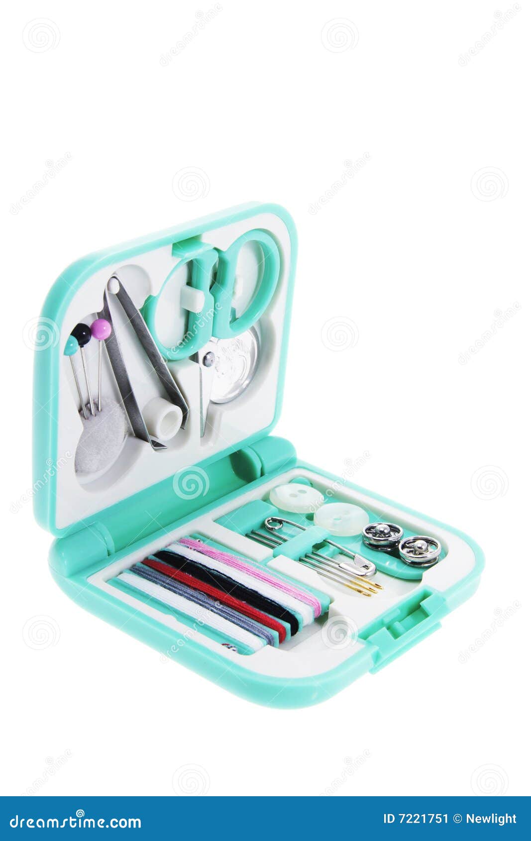 Sewing Kit stock image. Image of needlecraft, tailoring - 7221751