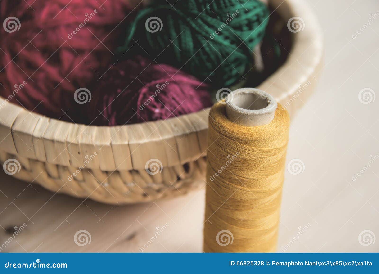 Sewing and Knitting Tools stock photo. Image of sewings - 66825328