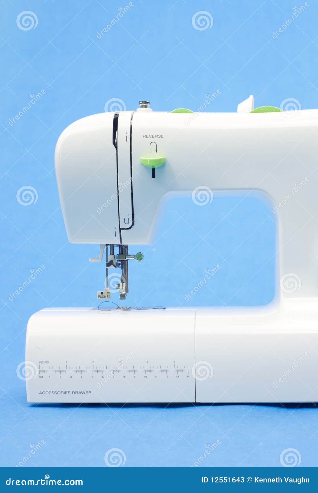Sewing Machine stock image. Image of thread, needle, close - 12551643
