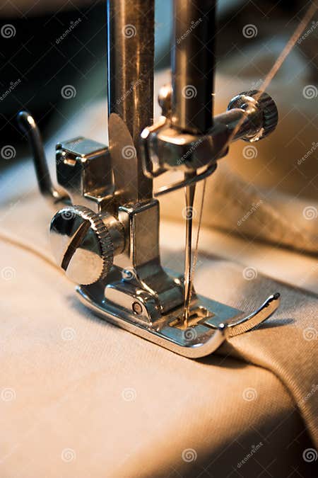 Sewing machine stock image. Image of production, seam - 19561637