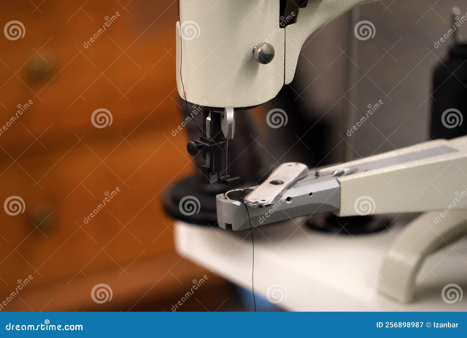 Sewing Machine Detail Close Up Stock Image - Image of sewing, tool ...