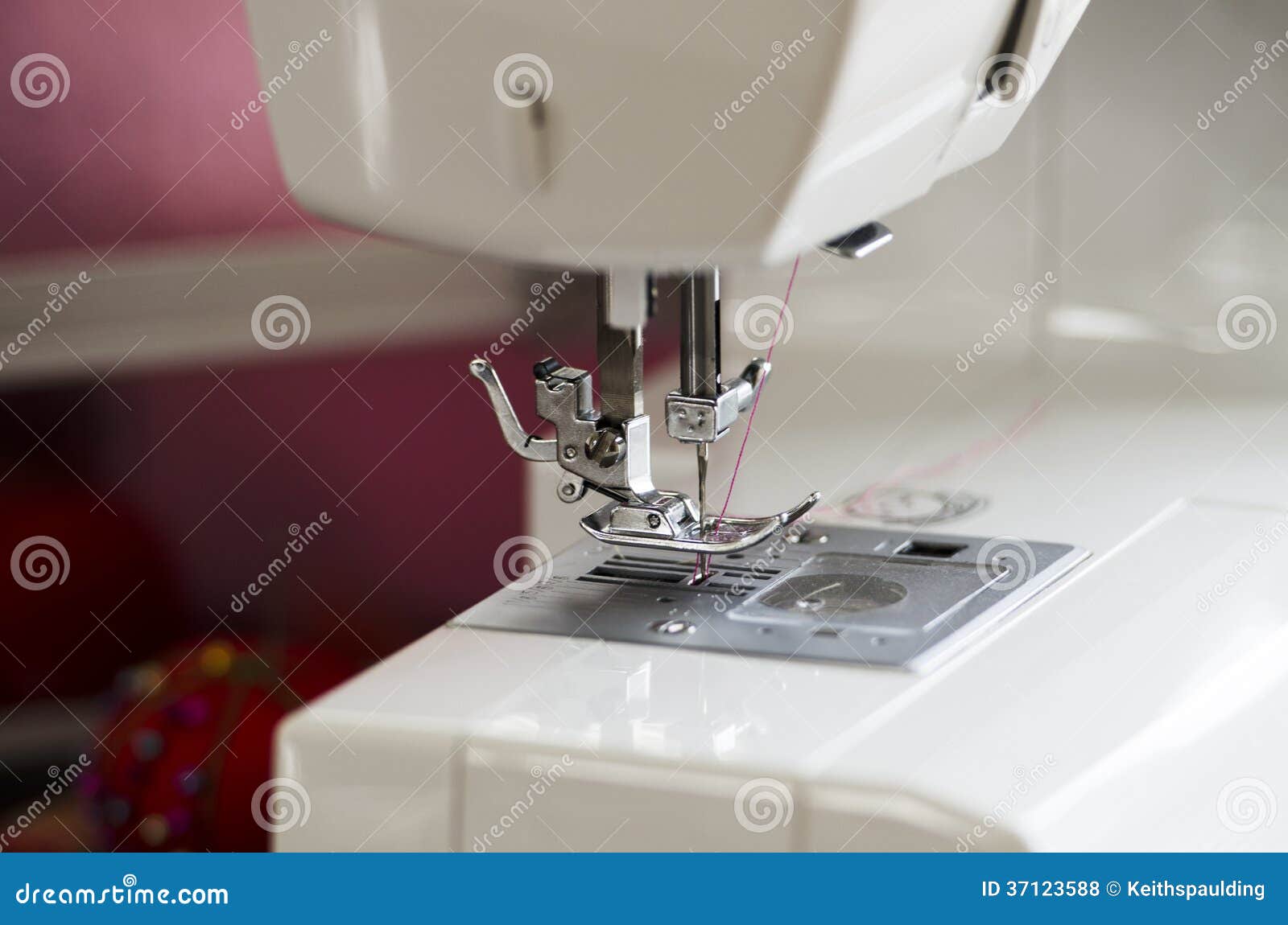 Sewing Machine stock photo. Image of steel, fashion, needle - 37123588