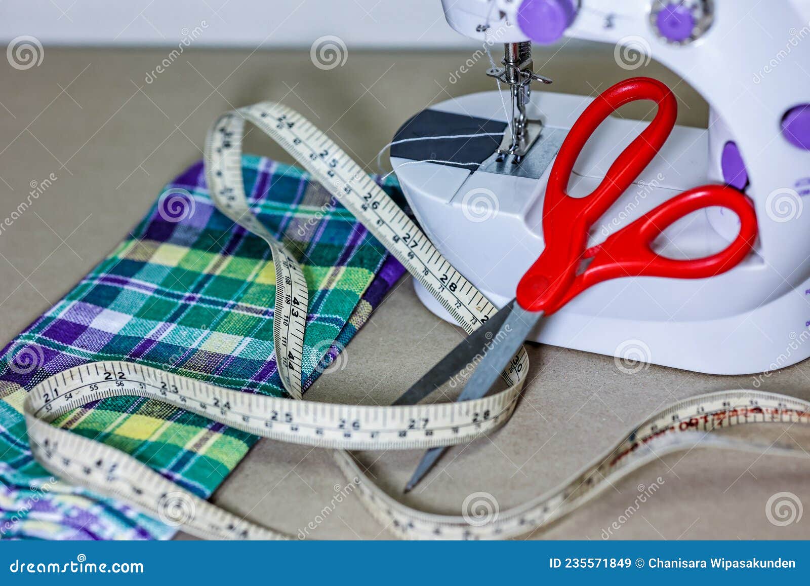 Tailoring or Handmade Clothes Concept. Stock Image - Image of hobby ...