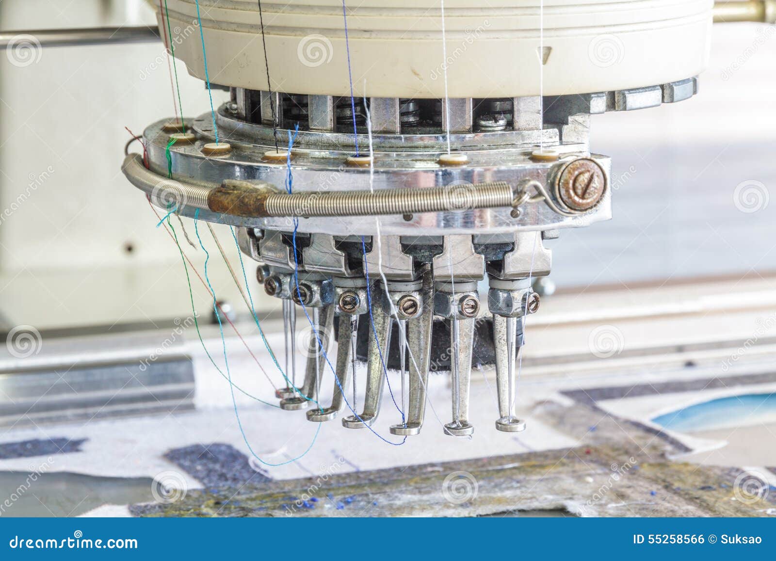 Sewing machine stock photo. Image of clothes, horizontal - 55258566