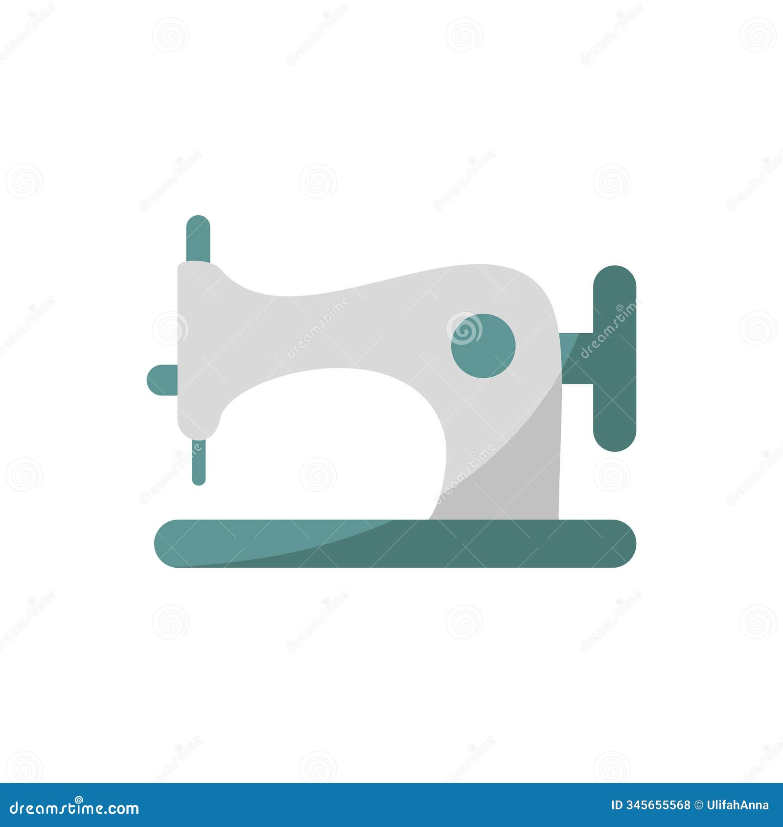 Sewing Machine Fashion Tailor Icon Vector Basic Design Stock ...