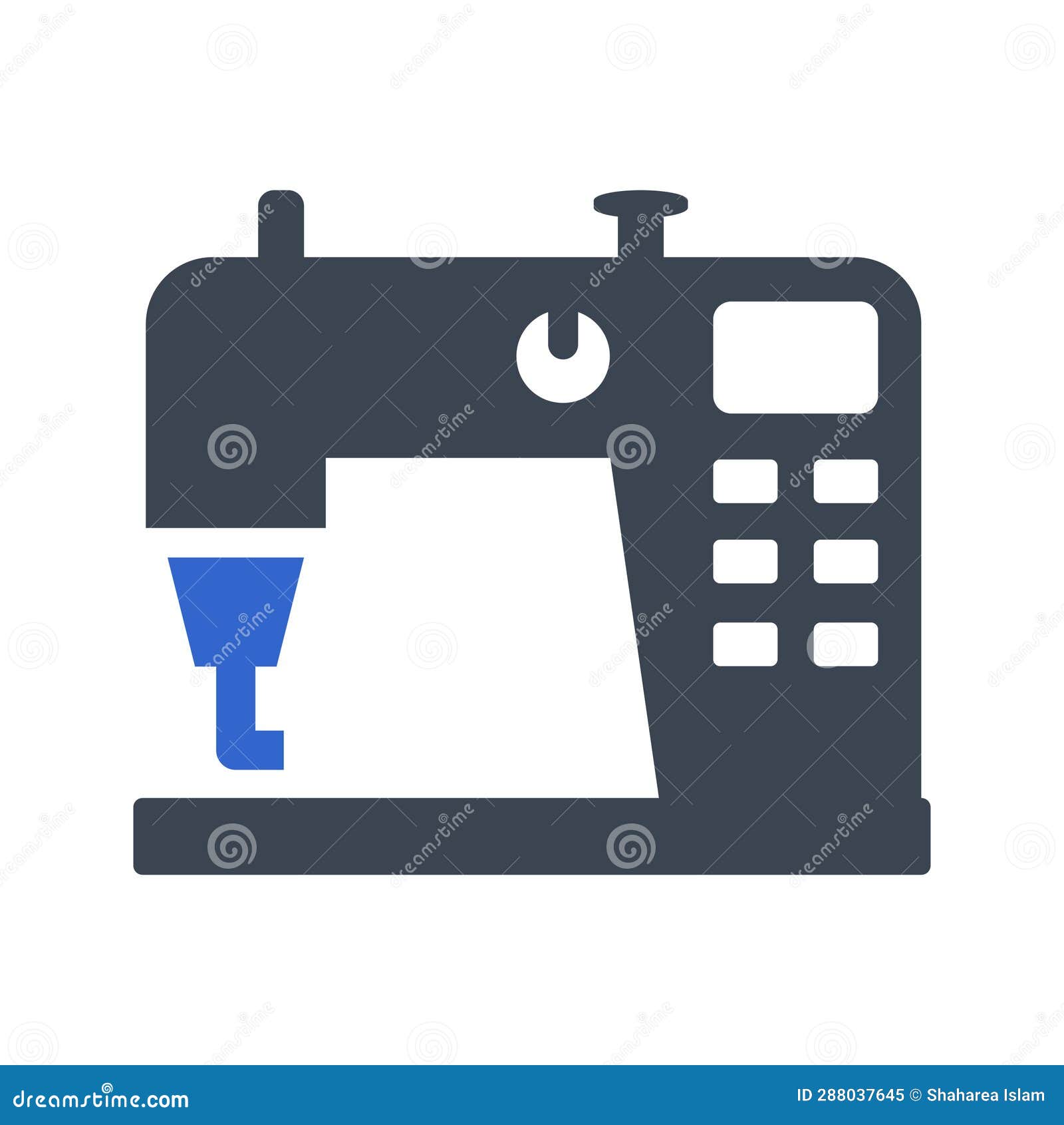 Sewing Machine Icon Stock Vector Illustration Of Vector 288037645