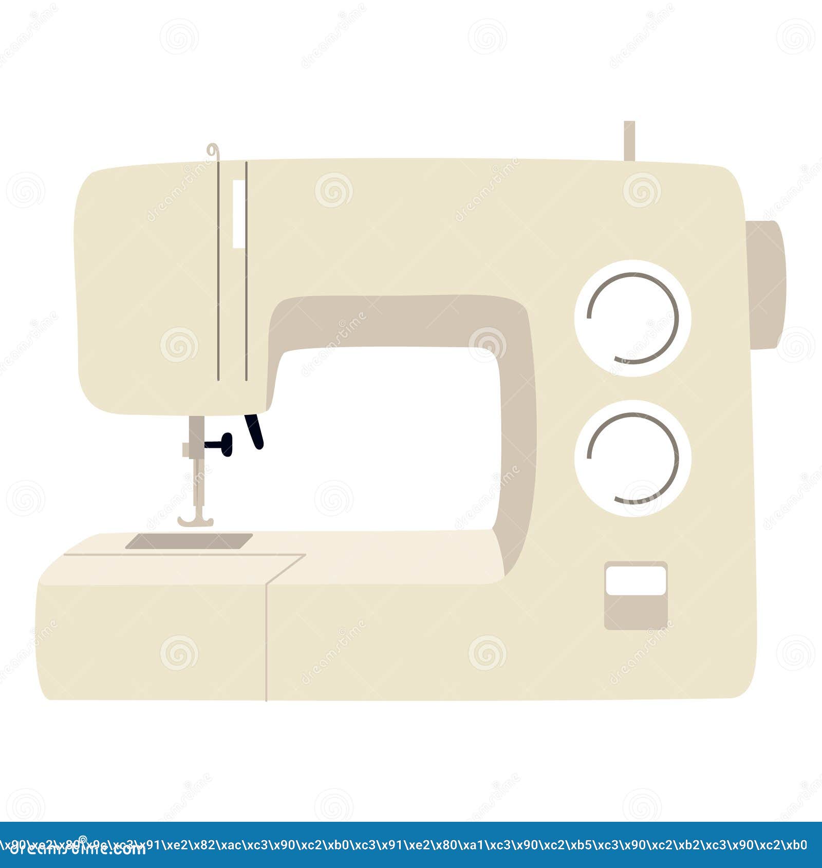 Sewing Machine Icon. Cartoon Illustration of Sewing Machine Vector Icon ...