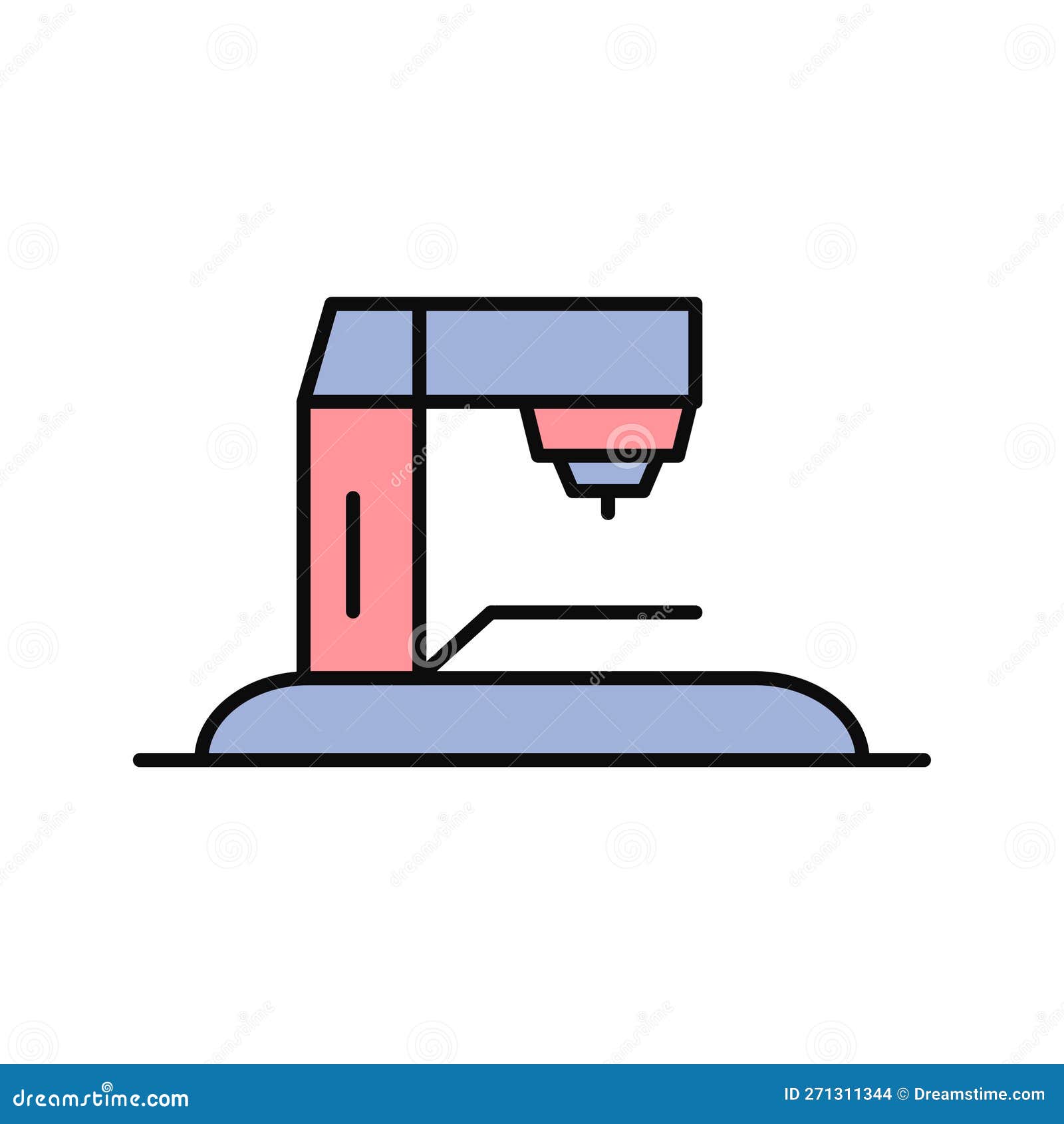 Cnc Milling Icon Cartoon Vector | CartoonDealer.com #160875337
