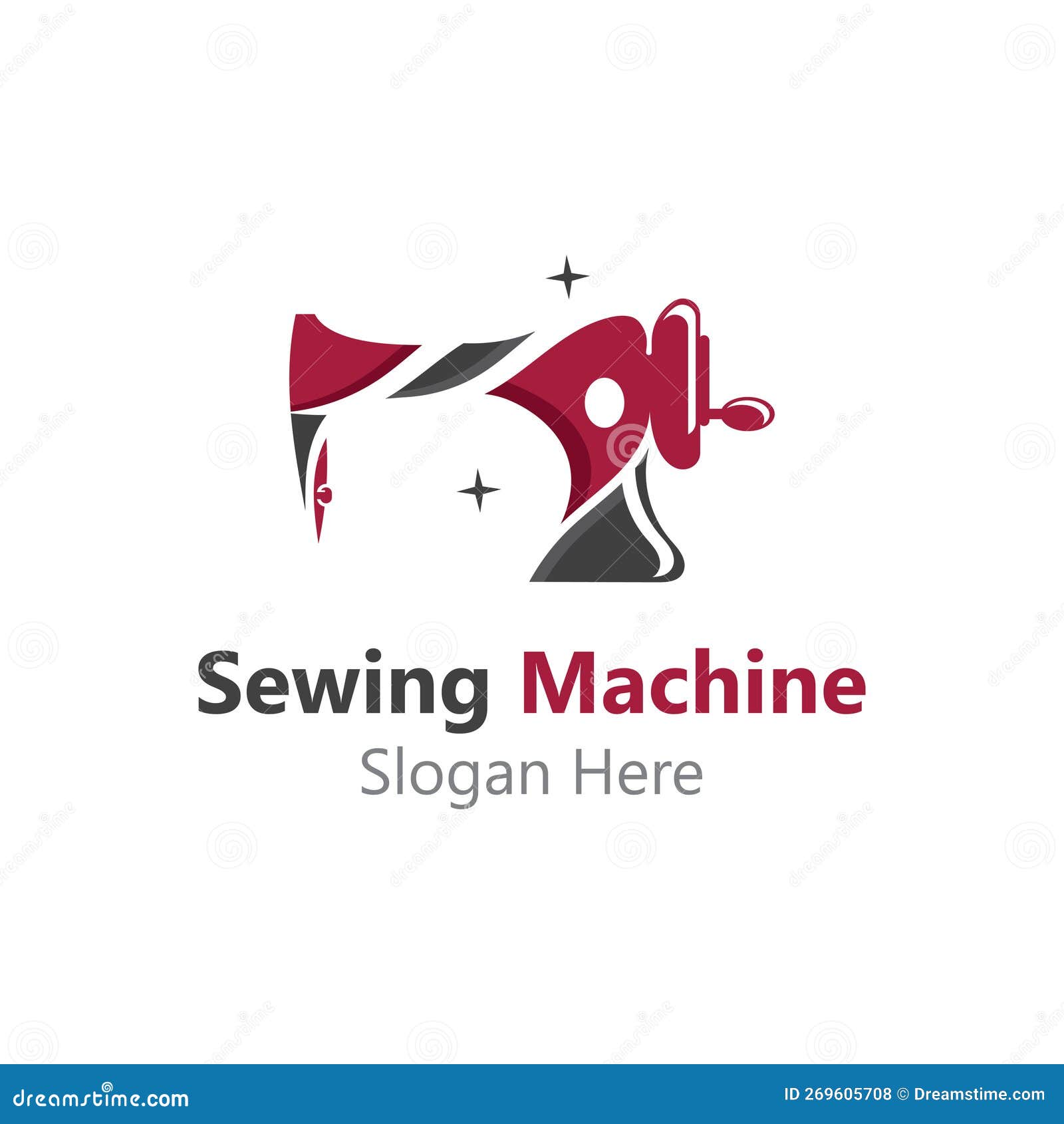 Sewing Machine Logo Design Concept, Tailor Sewing Vector, Fashion ...