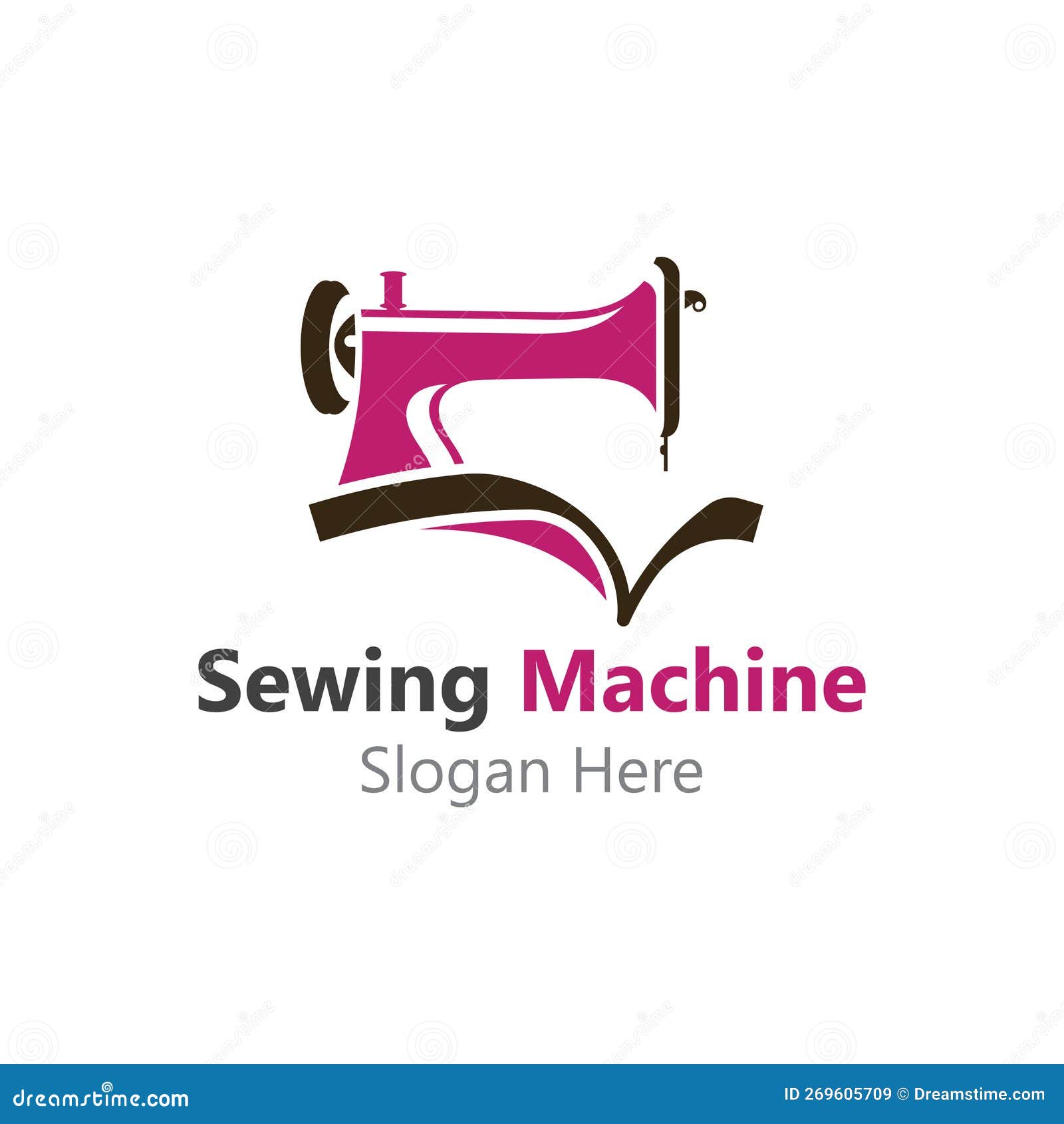 Sewing Machine Logo Design Concept, Tailor Sewing Vector, Fashion ...