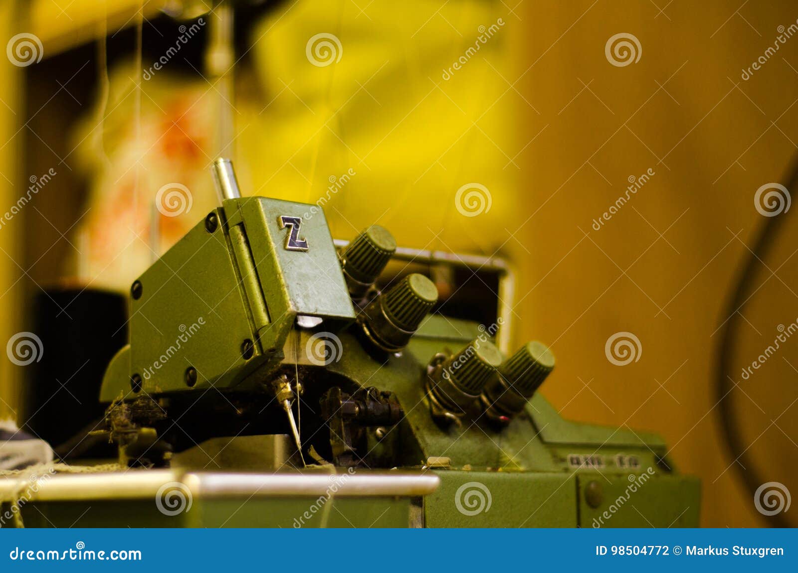 Sewing machine 4 stock photo. Image of sweden, fabric - 98504772