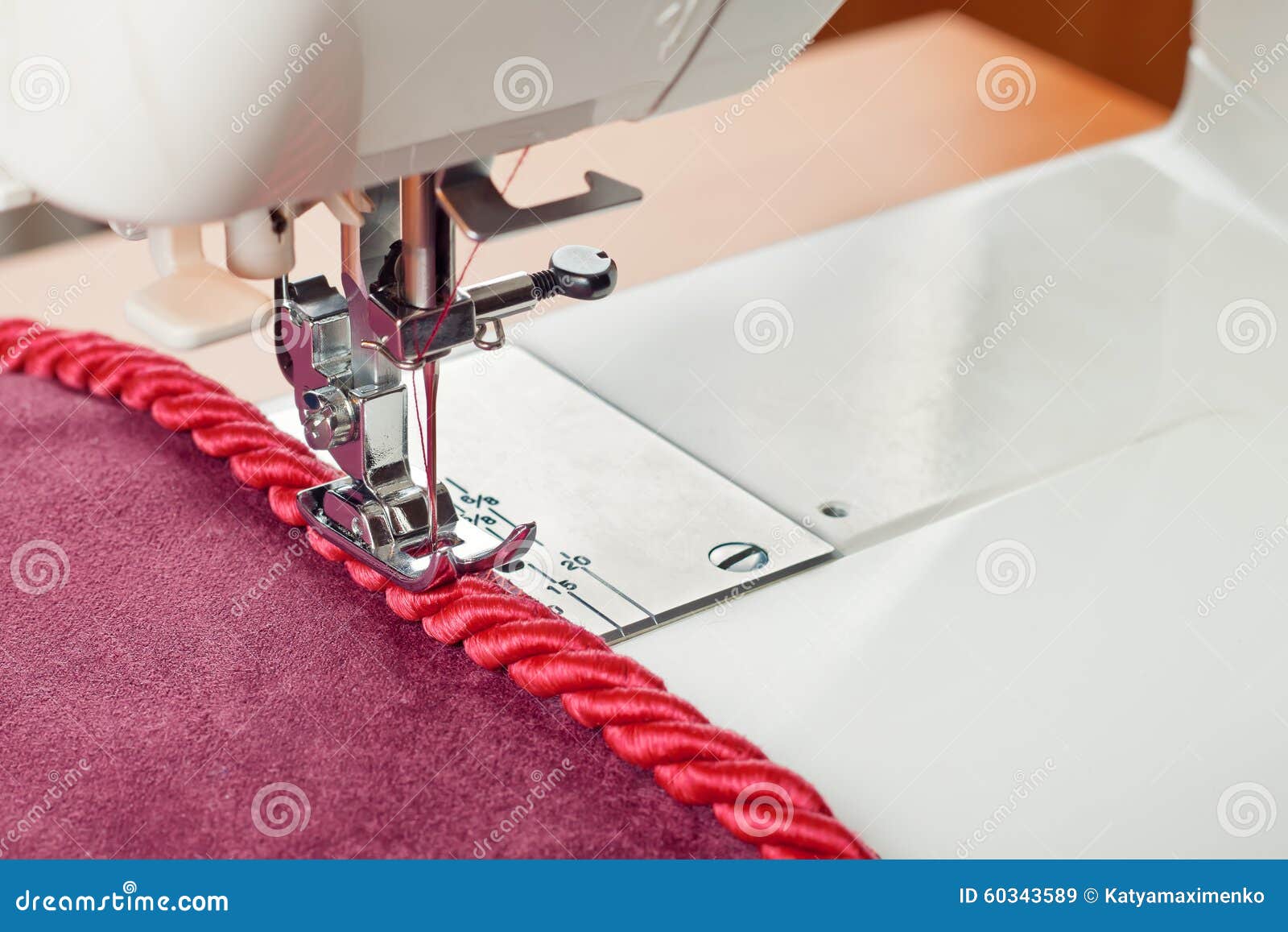 Sewing machine stock image. Image of mechanical, lacing - 60343589