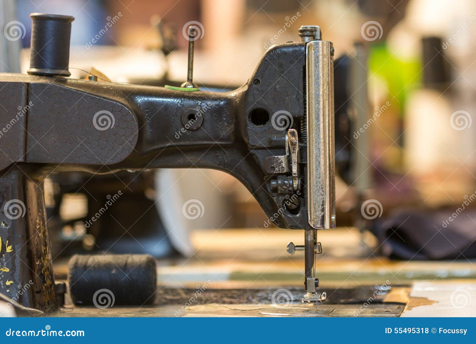Sewing machine stock photo. Image of design, ancient - 55495318