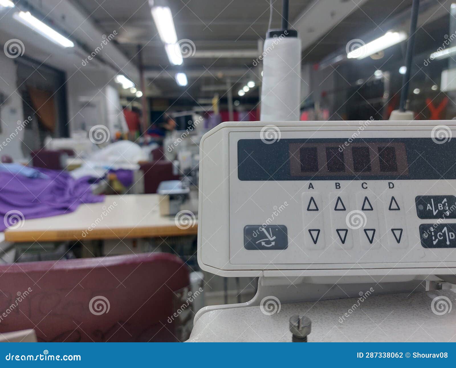 A Sewing Machine in Sample Department || Juke Brother Machine Stock ...